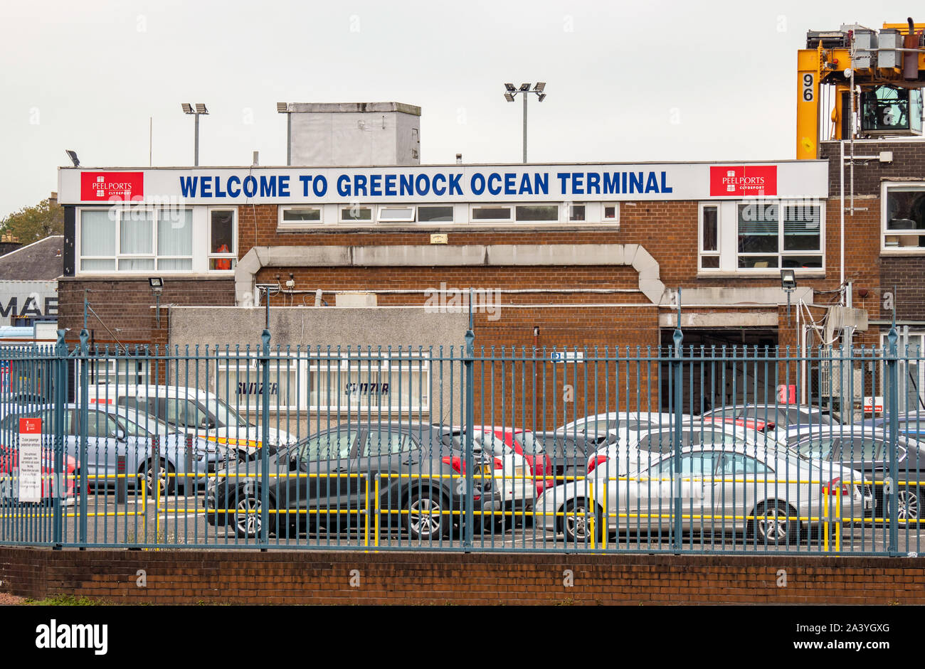 Greenock Ocean Terminal, Inverclyde, Scotland, UK Stock Photo - Alamy