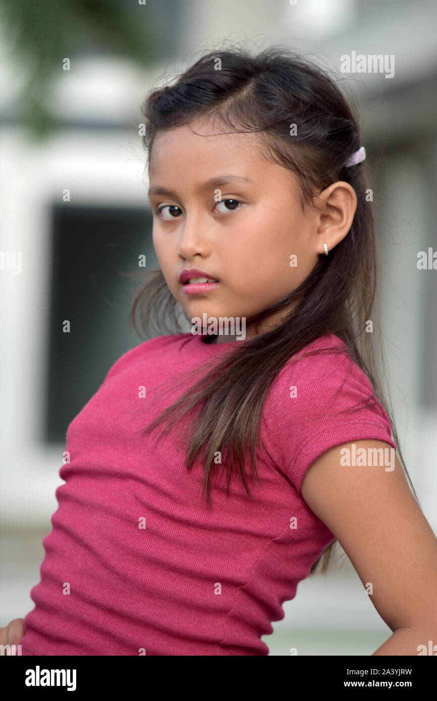 Beautiful female child hi-res stock photography and images - Alamy
