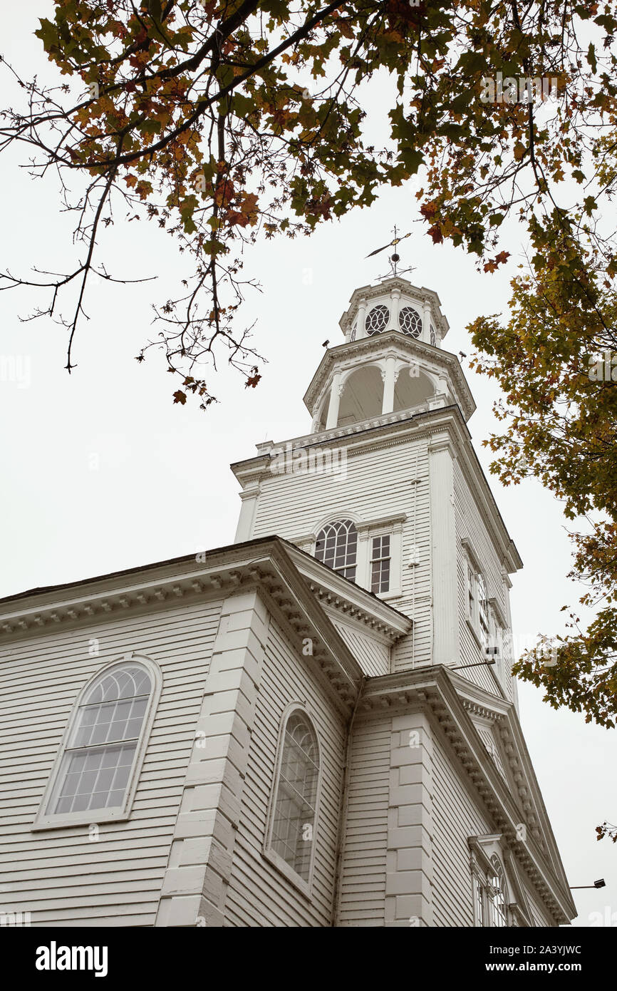 The first congregational church of bennington hi-res stock photography ...