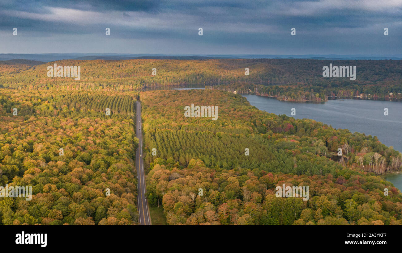 Michigan fall foliage hi-res stock photography and images - Alamy