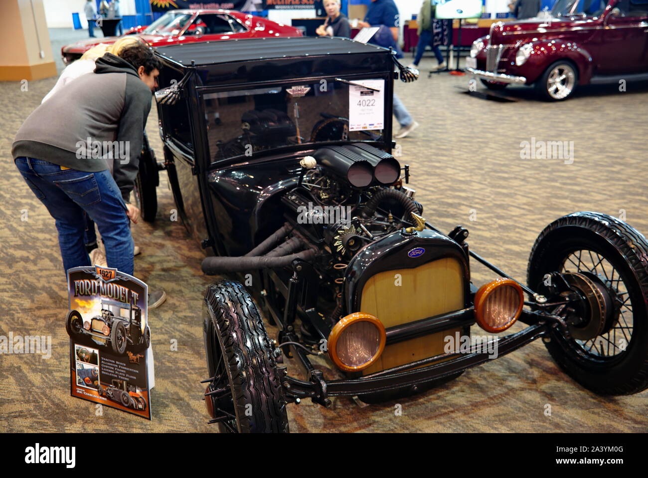 Custom hot rods on display in Ocean City, MD for Hot Rod Cruisin' 2019 ...