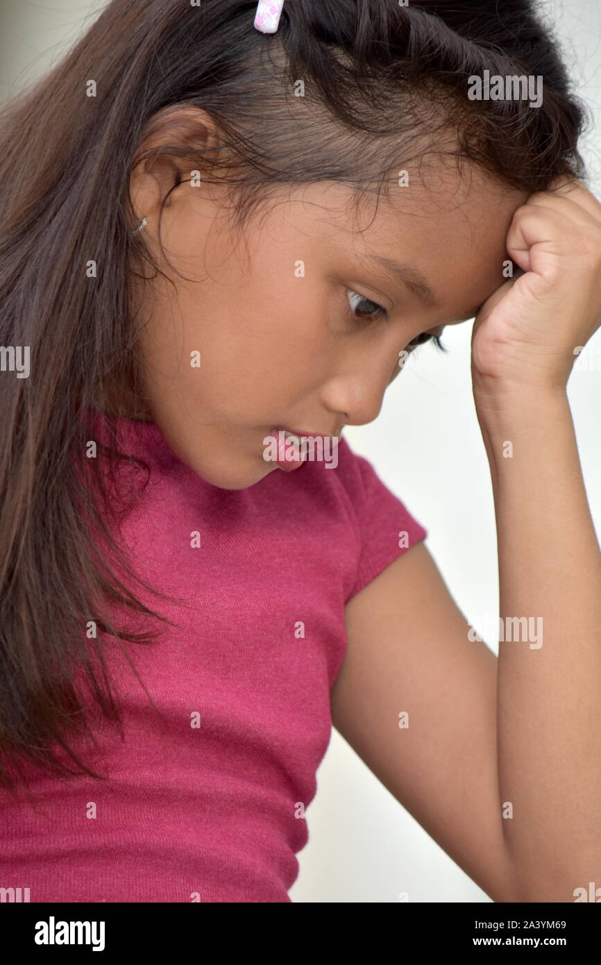Female And Sadness Stock Photo - Alamy