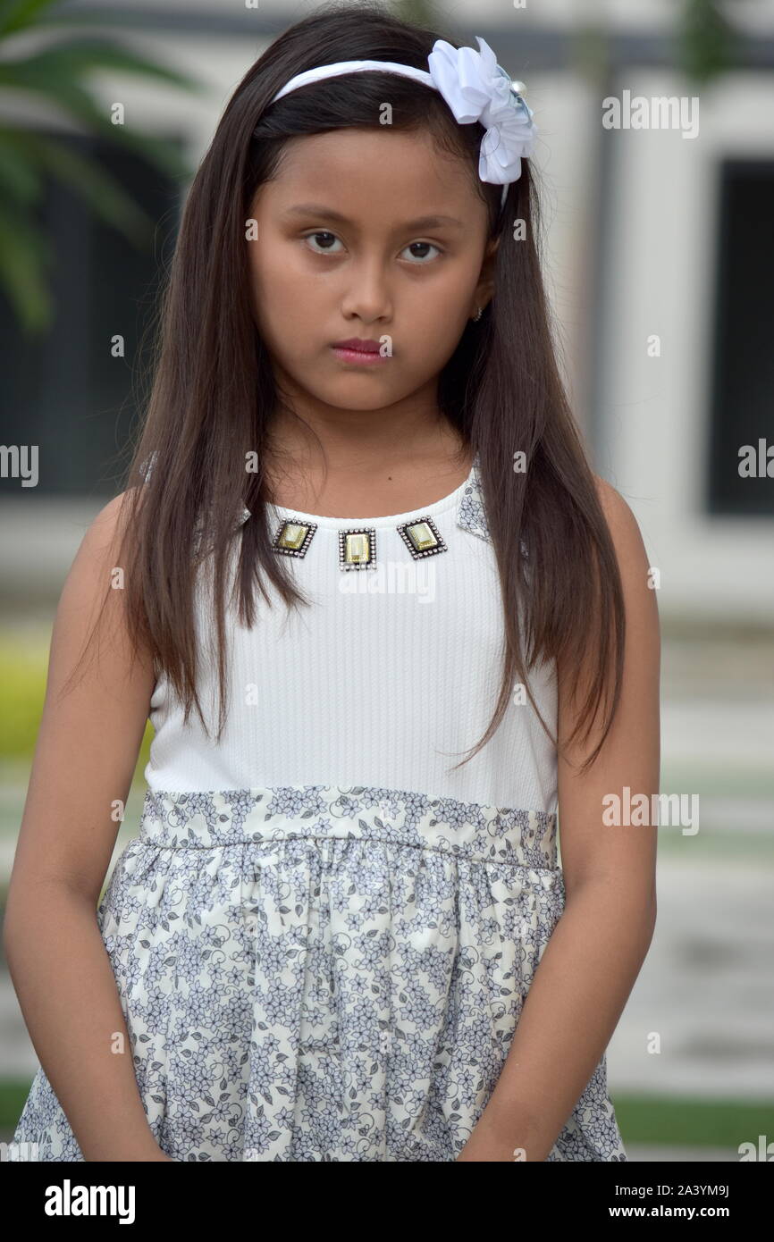 Serious Young Minority Female Stock Photo - Alamy