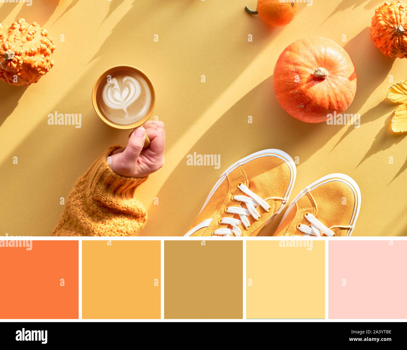 Warm colour palette hi-res stock photography and images - Alamy