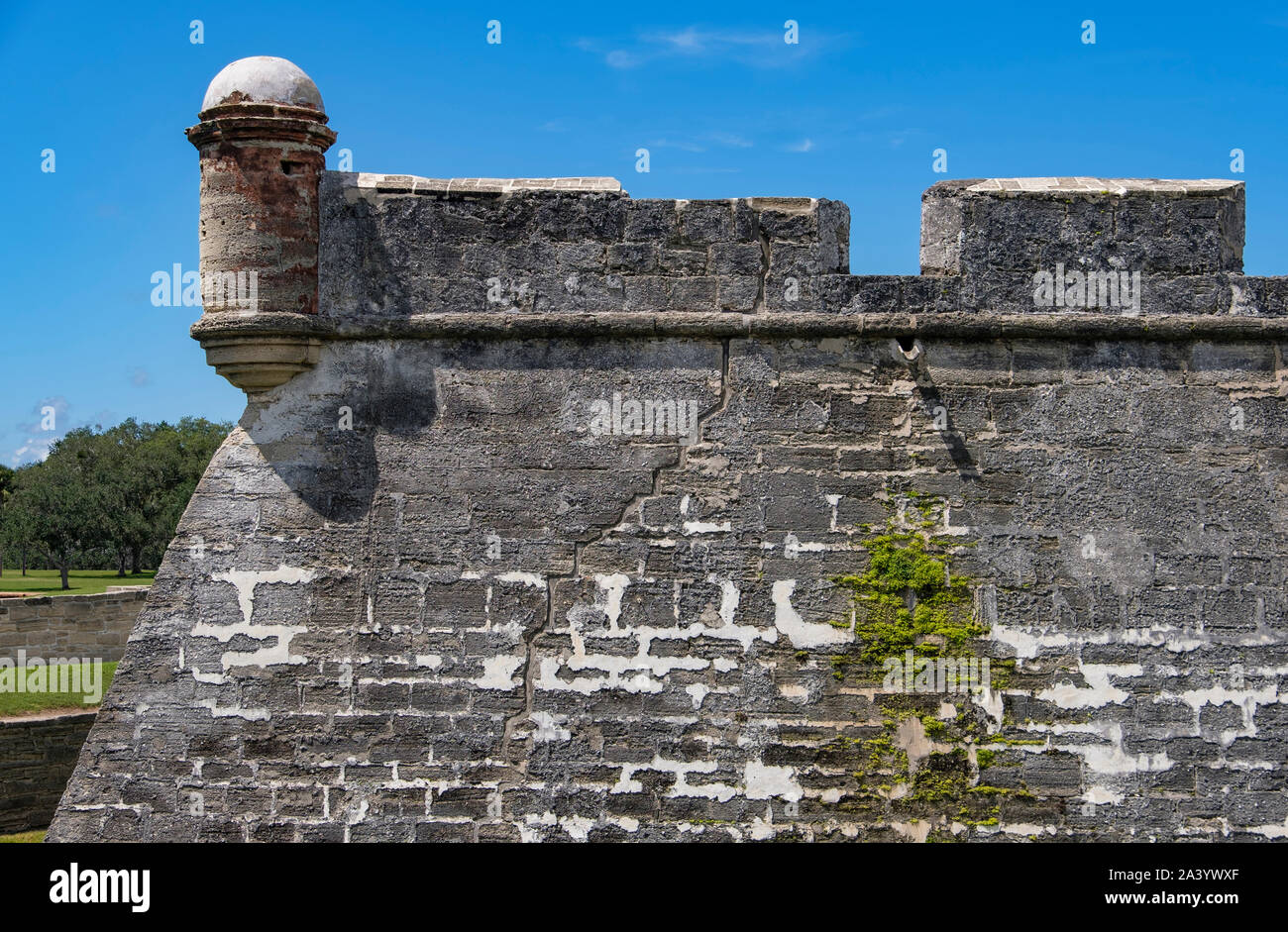 Castillo de San Marcos in St. Augustine, USA Stock Photo - Alamy