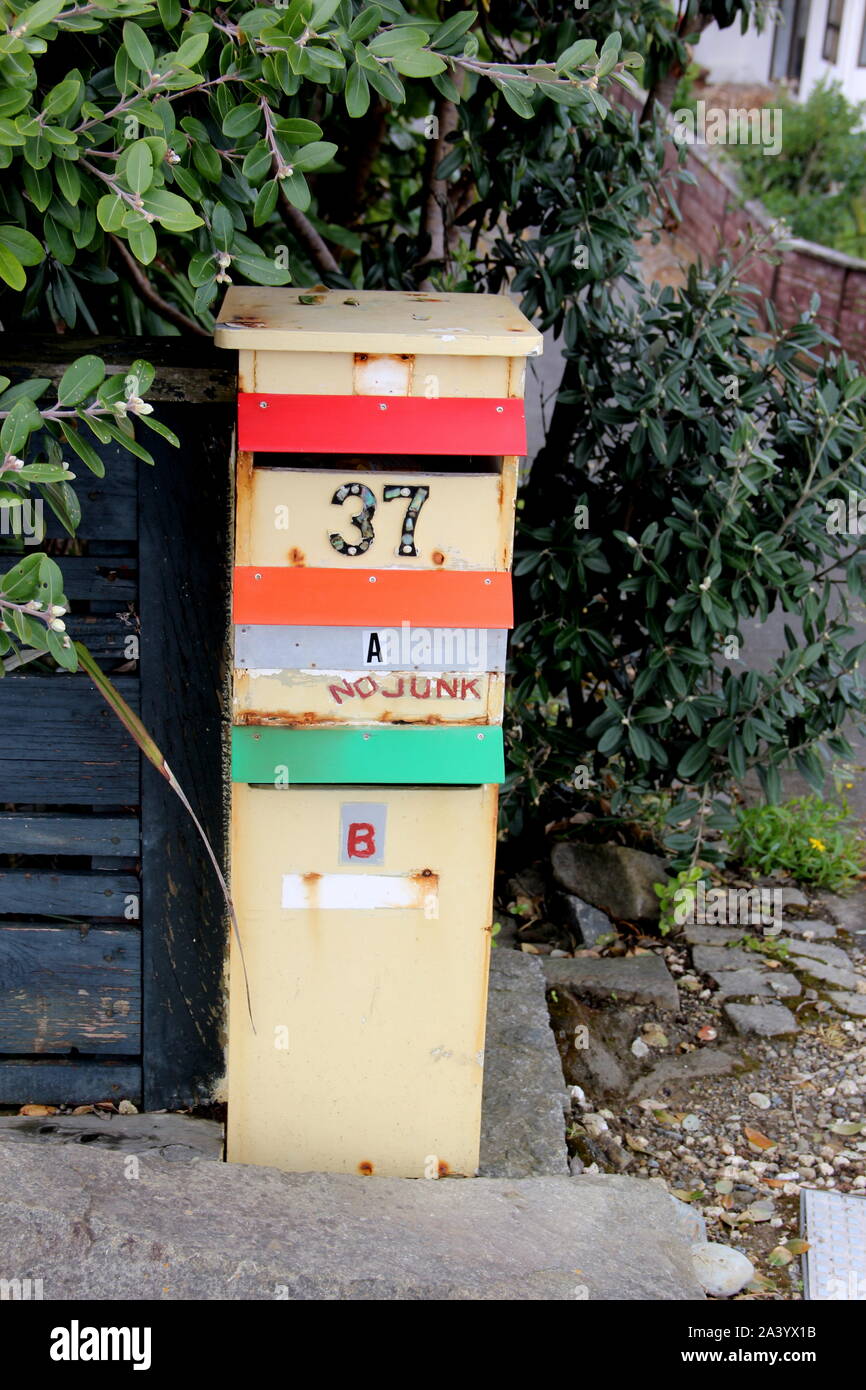 Parcel letterbox hi-res stock photography and images - Alamy