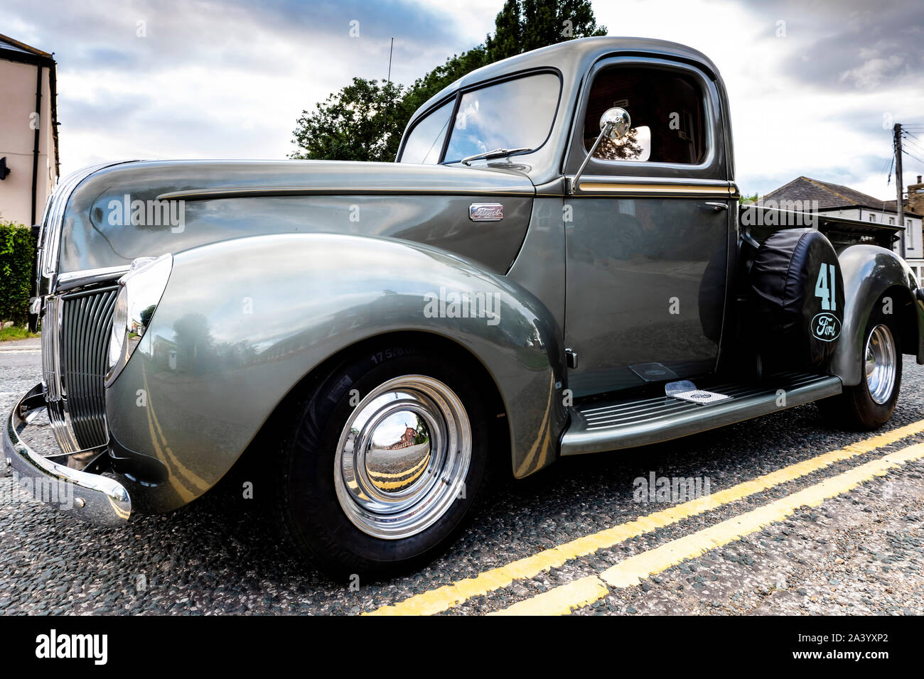 Restored American custom Ford 1941 half ton pickup truck, Stokesley, UK ...