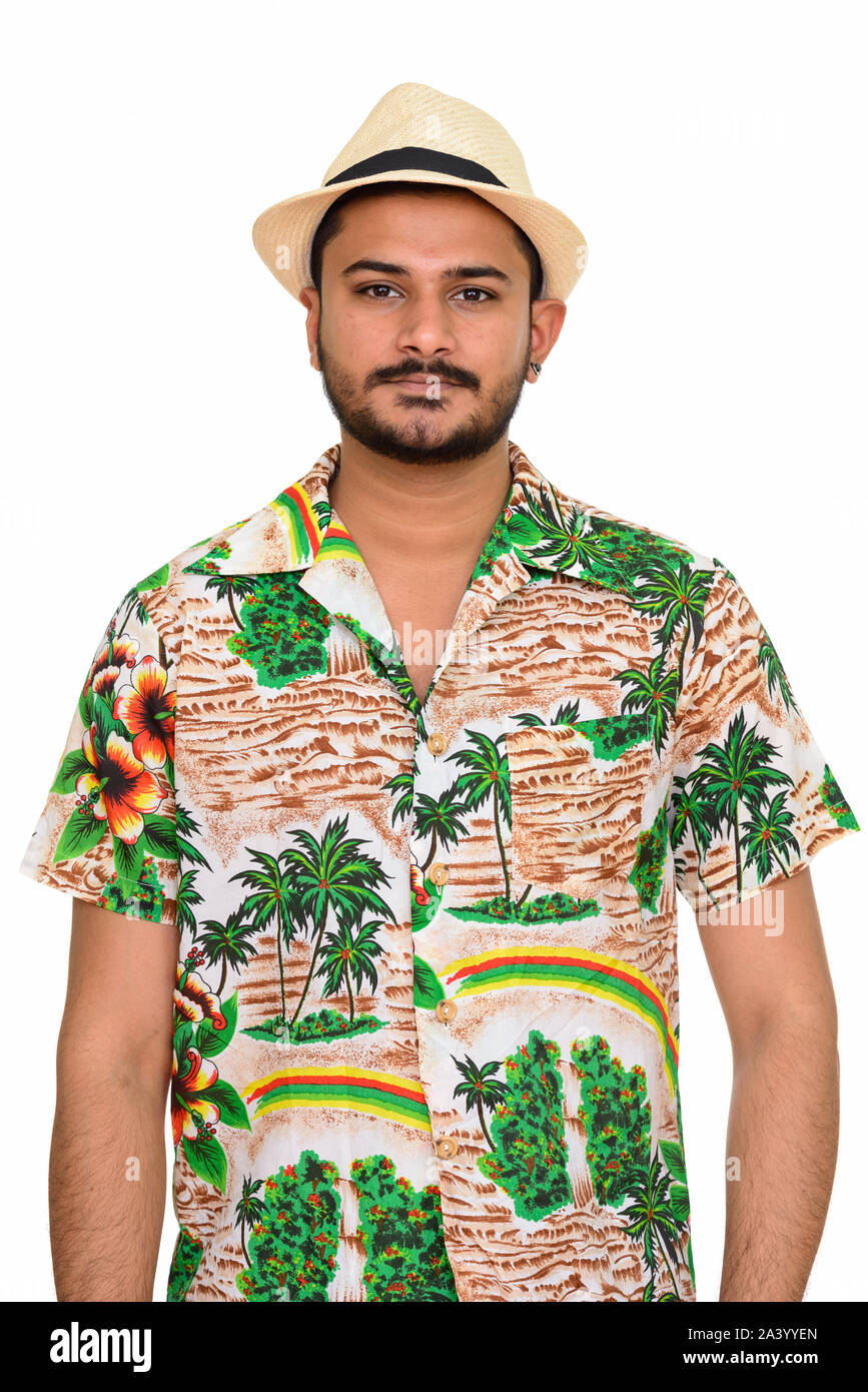 Young handsome Indian man ready for vacation Stock Photo - Alamy