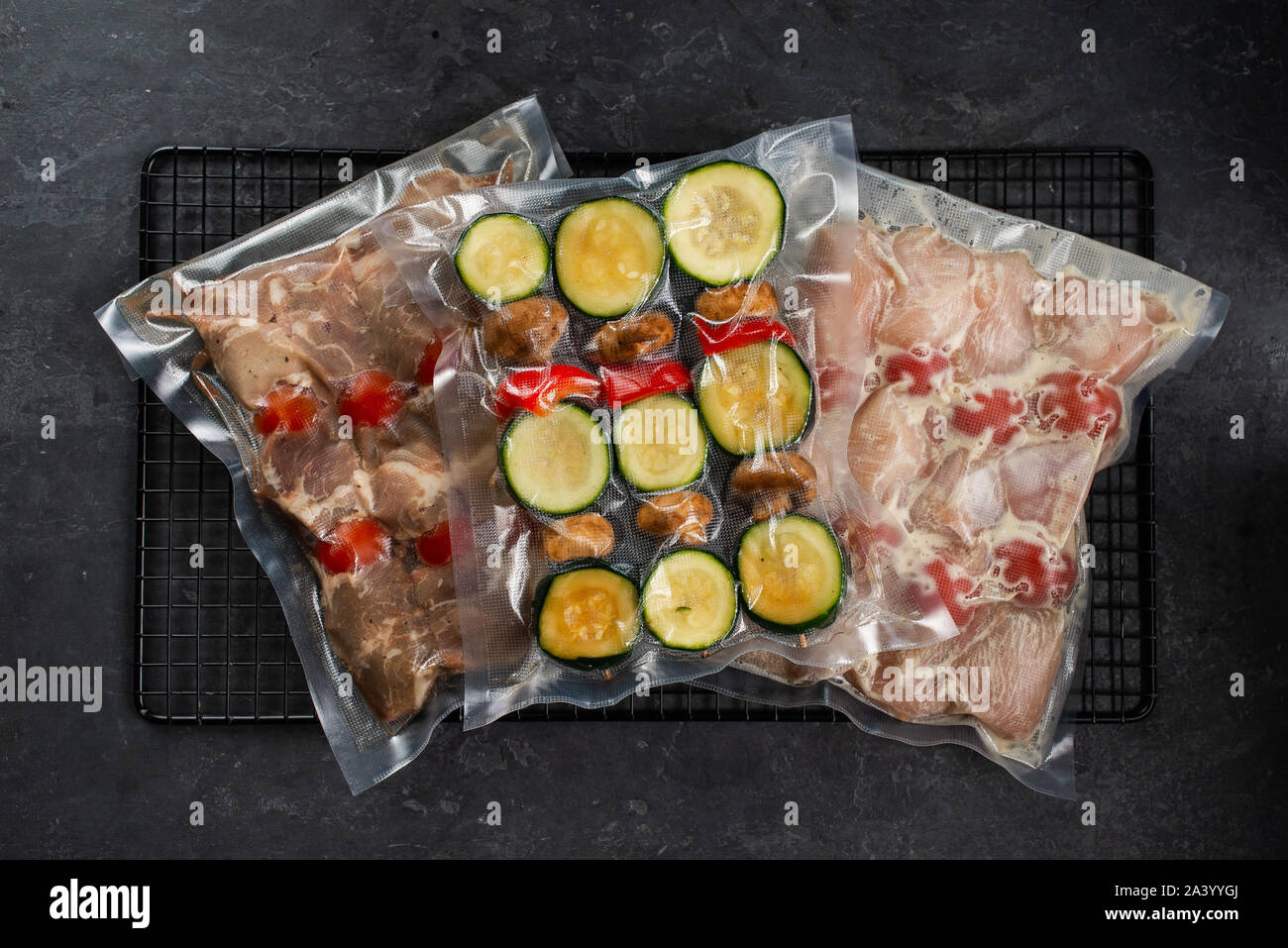 Packaged meat hi-res stock photography and images - Alamy