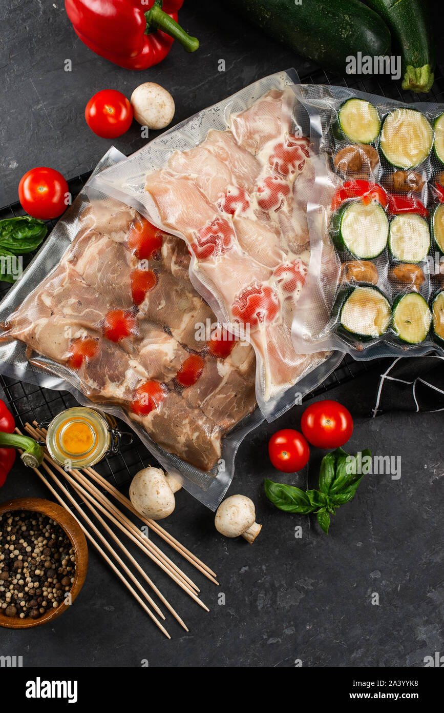 Packaged meat hi-res stock photography and images - Alamy