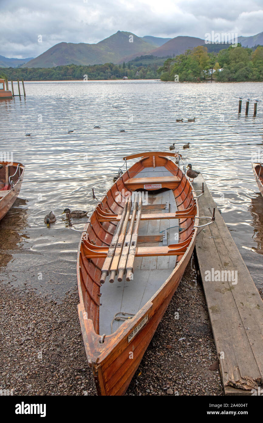 Derwentwater boat hi-res stock photography and images - Alamy