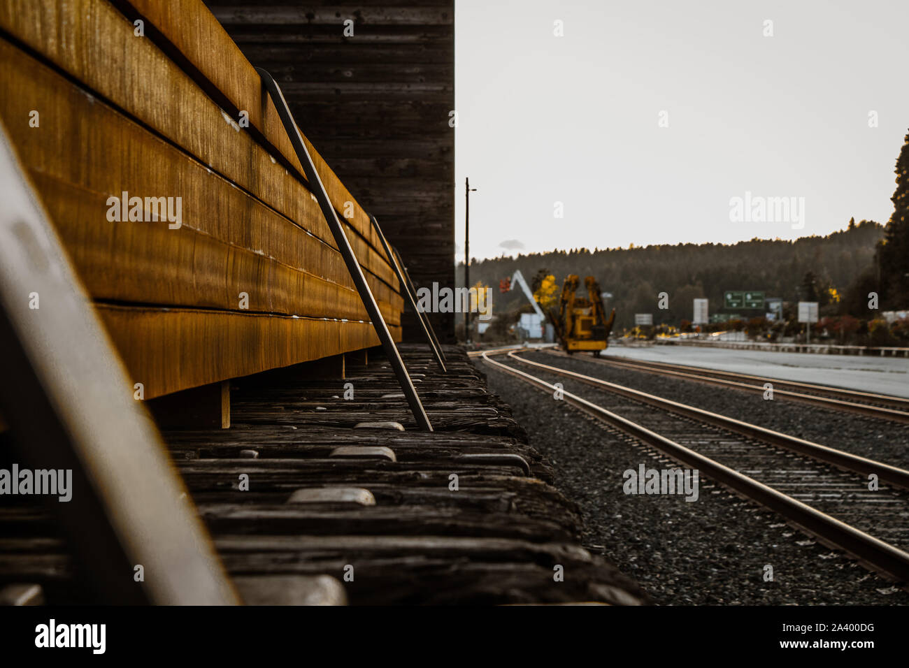 Steel plates on train car Stock Photo - Alamy