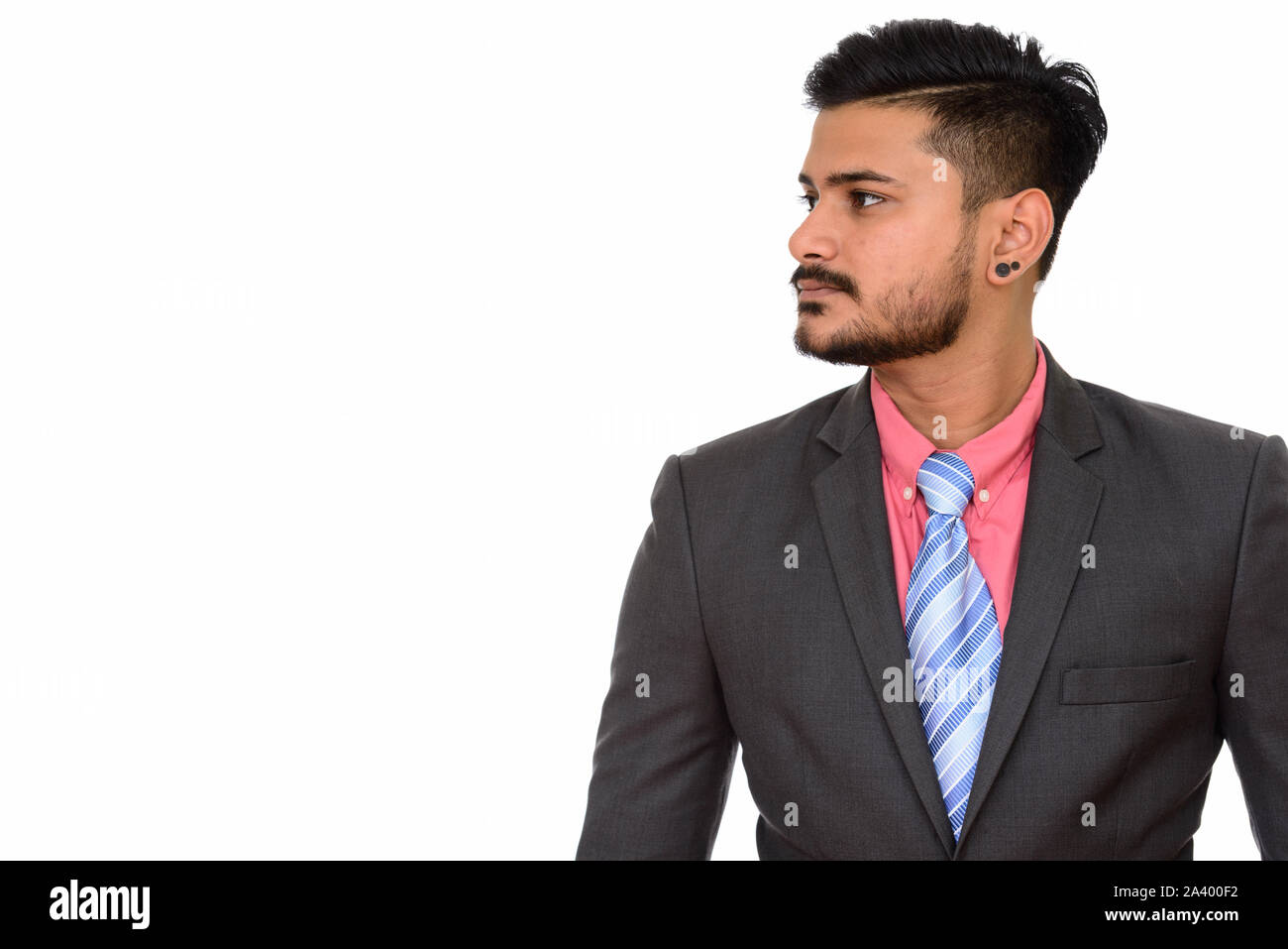 Indian businessman back view hi-res stock photography and images - Alamy