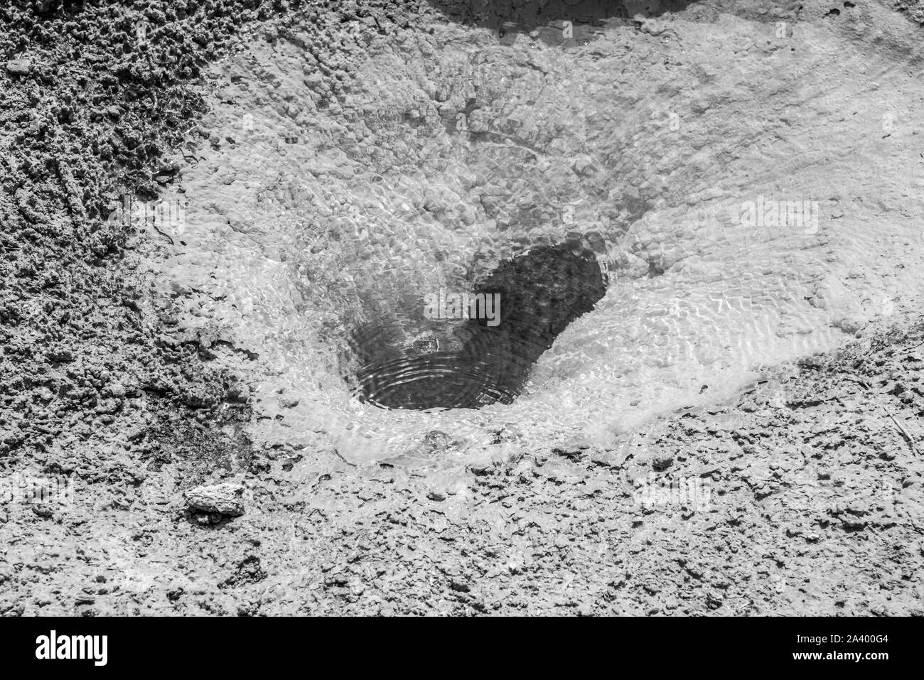 Small water features Black and White Stock Photos & Images - Alamy