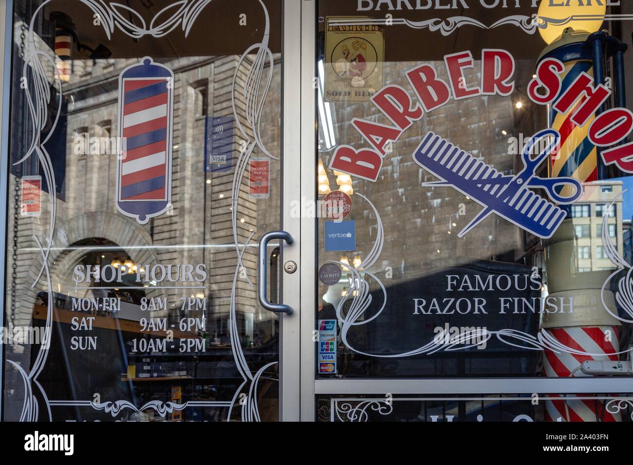 Barber shop opening hi-res stock photography and images - Alamy