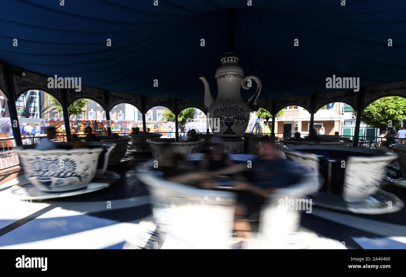 Rust, Germany. 27th Aug, 2019. The picture shows the ride "Flying ...