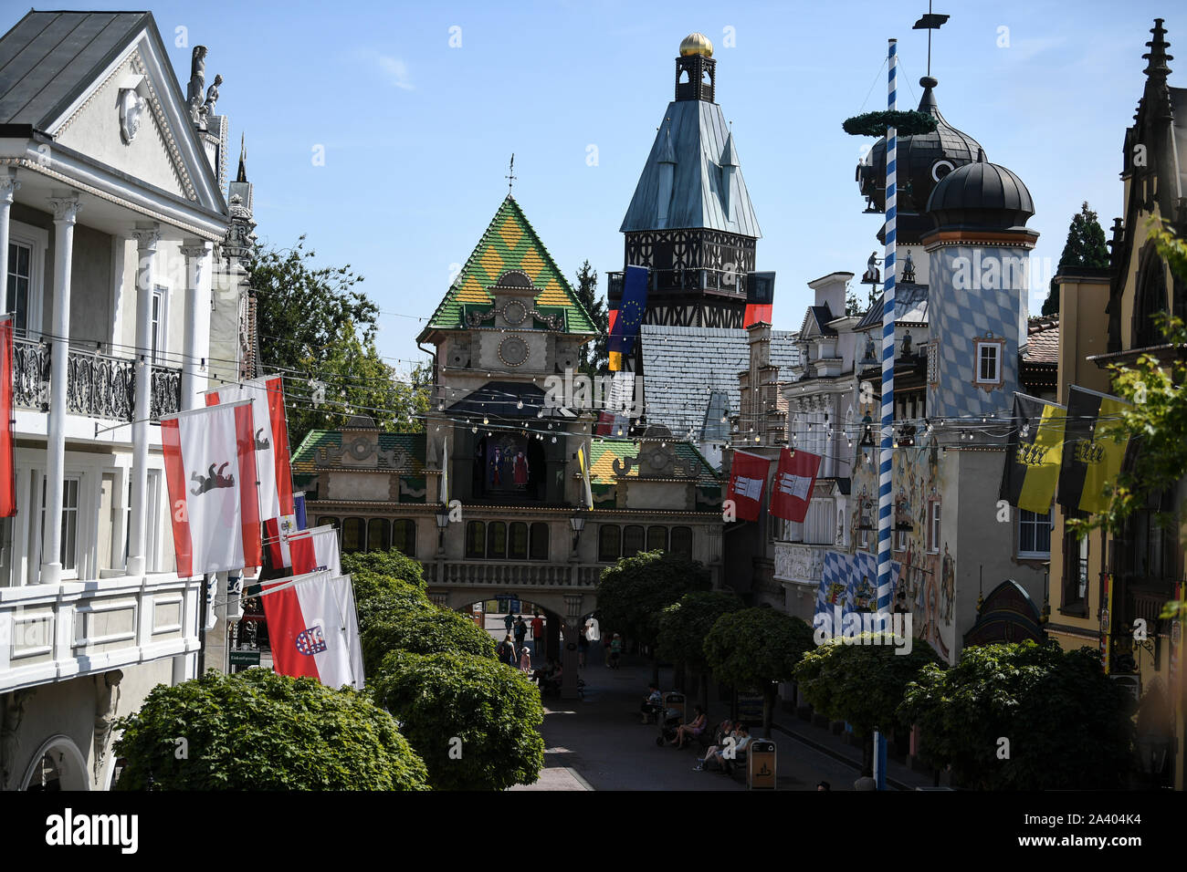 Rust, Germany. 27th Aug, 2019. The overview photo shows the Berliner ...