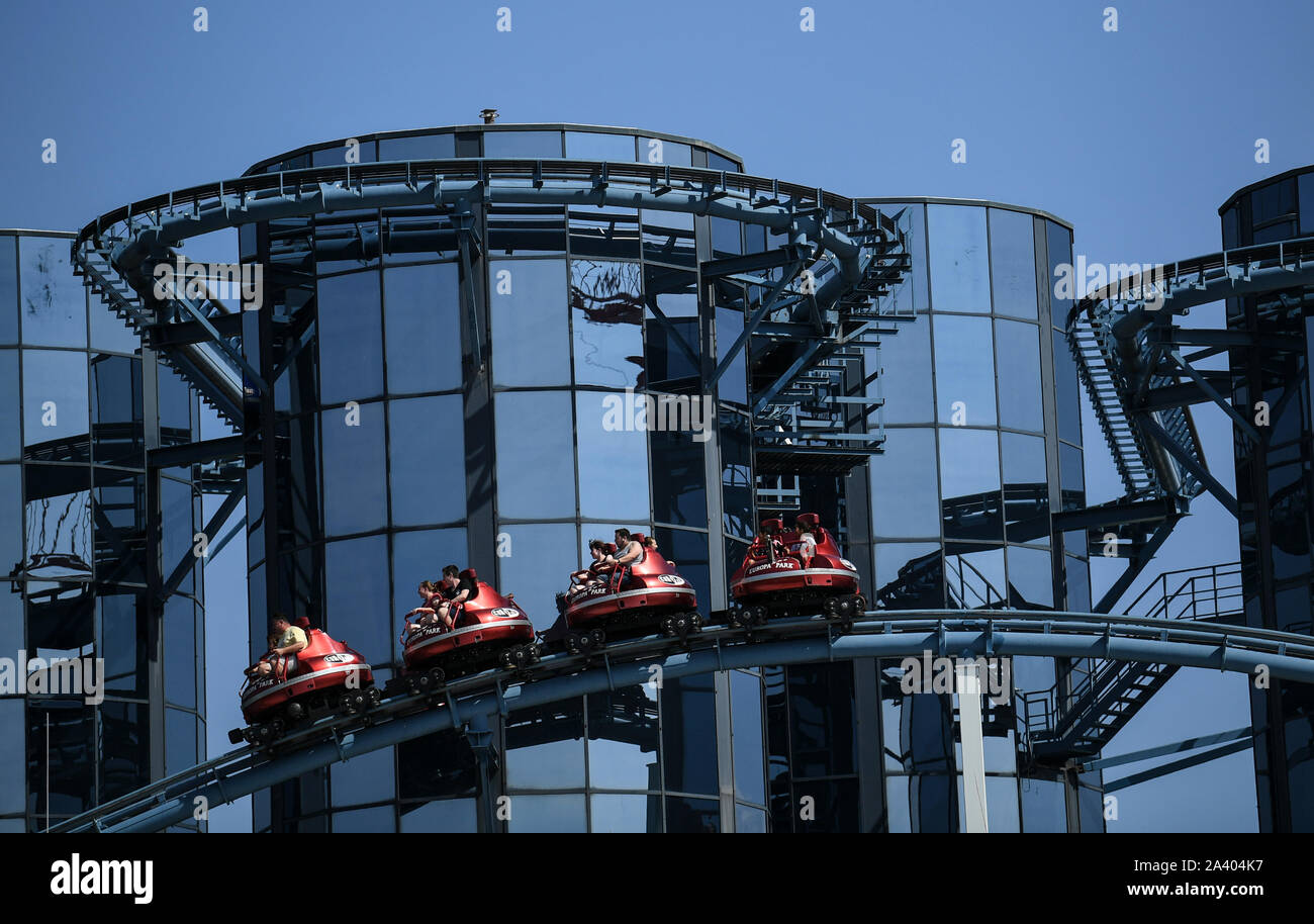 Rust, Germany. 27th Aug, 2019. The outdoor photo shows the ride "Euro ...