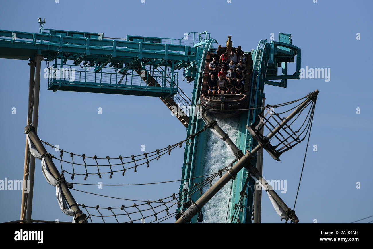 Rust, Germany. 27th Aug, 2019. The outdoor photo shows the ride ...
