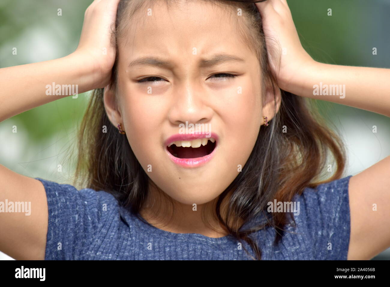 Shocked Filipina Person Stock Photo - Alamy