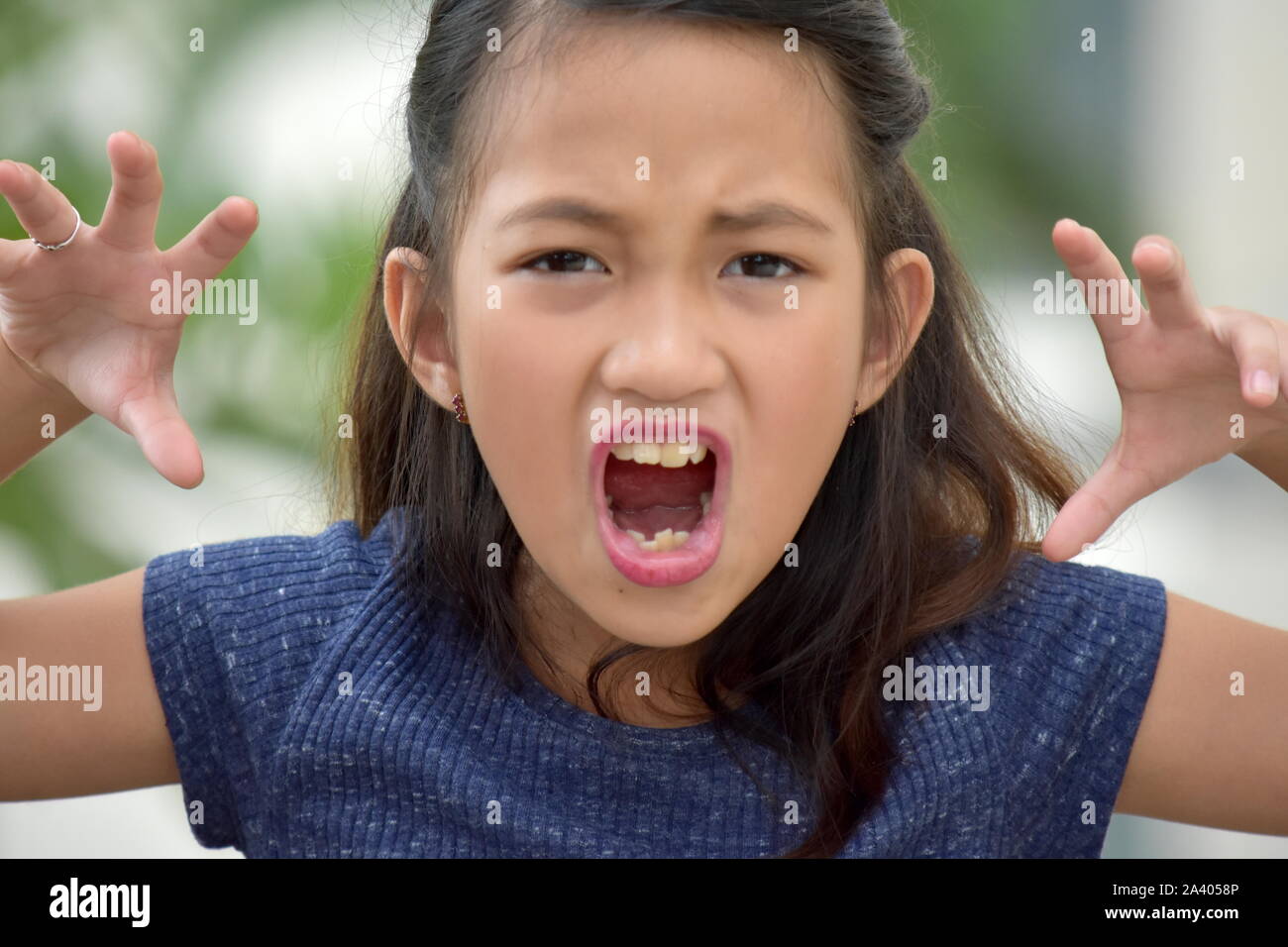 An Intimidating Diverse Person Stock Photo - Alamy