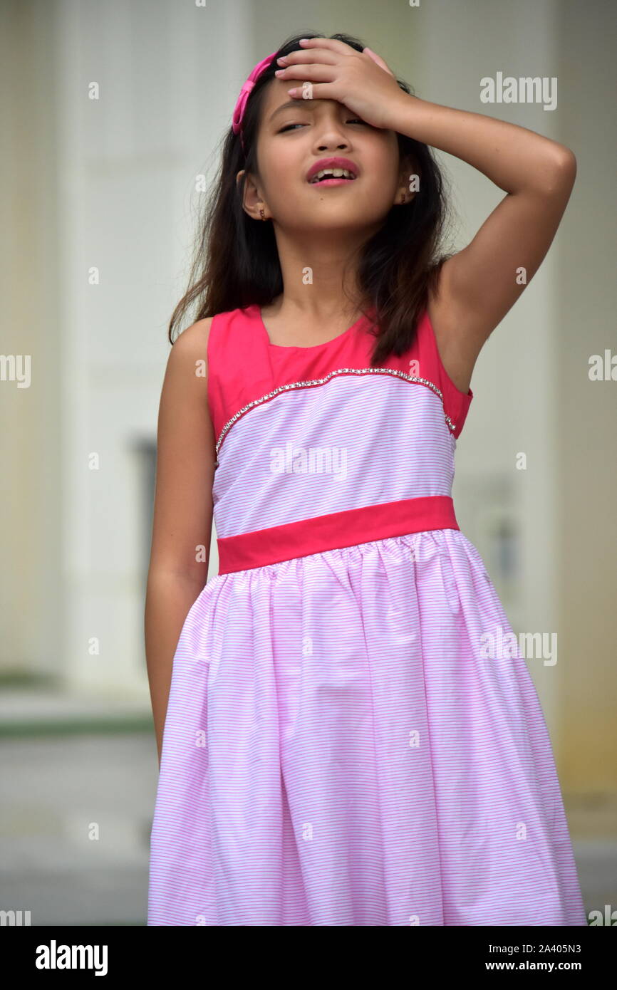 Girl And Memory Loss Stock Photo - Alamy