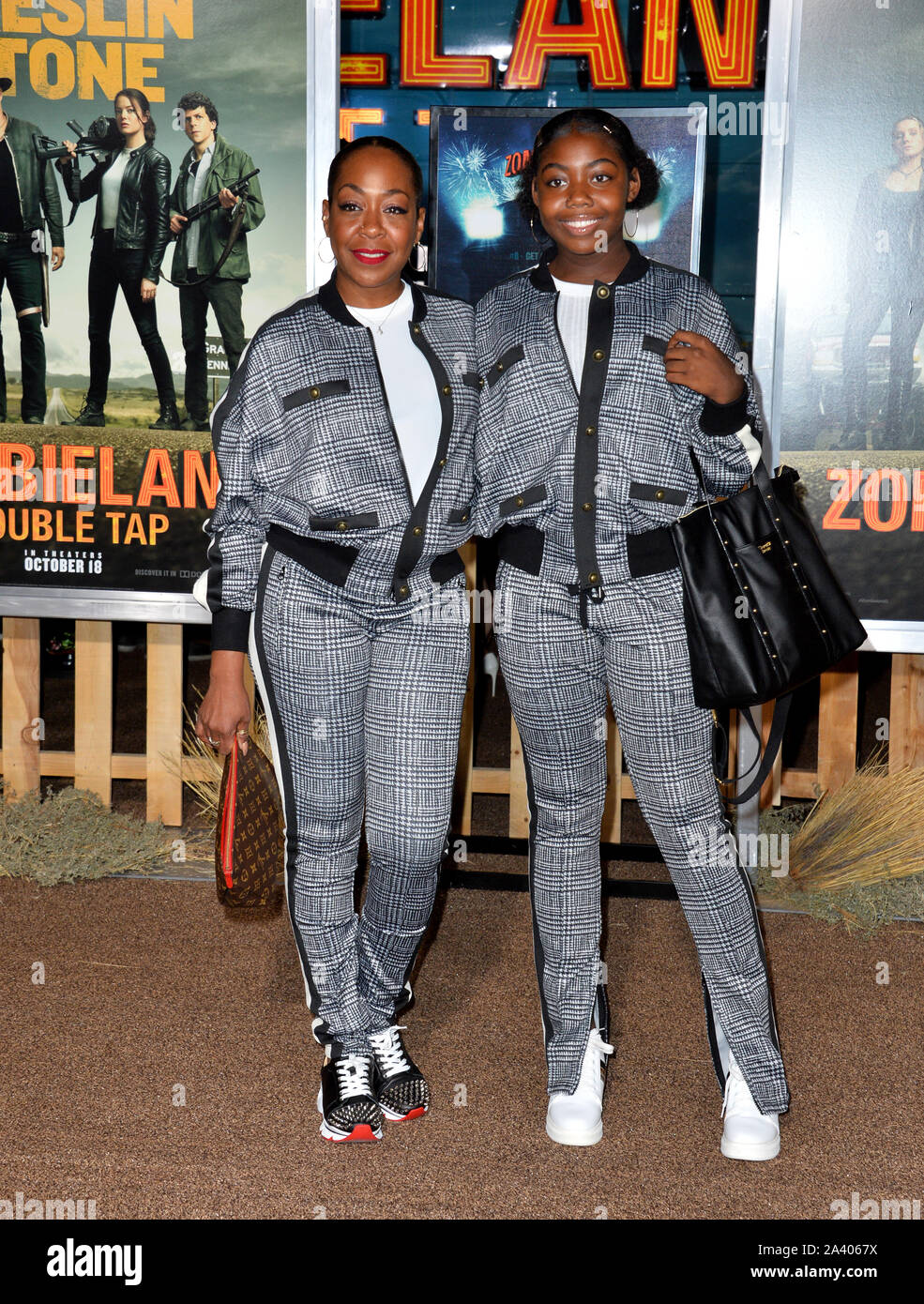 Los Angeles, USA. 10th October, 2019. Tichina Arnold & Alijah Kai ...