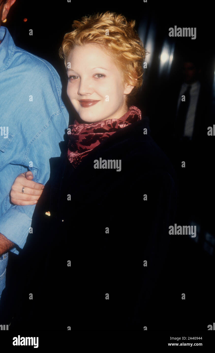 Los Angeles, California, USA 1st February 1995 Actress Drew Barrymore ...