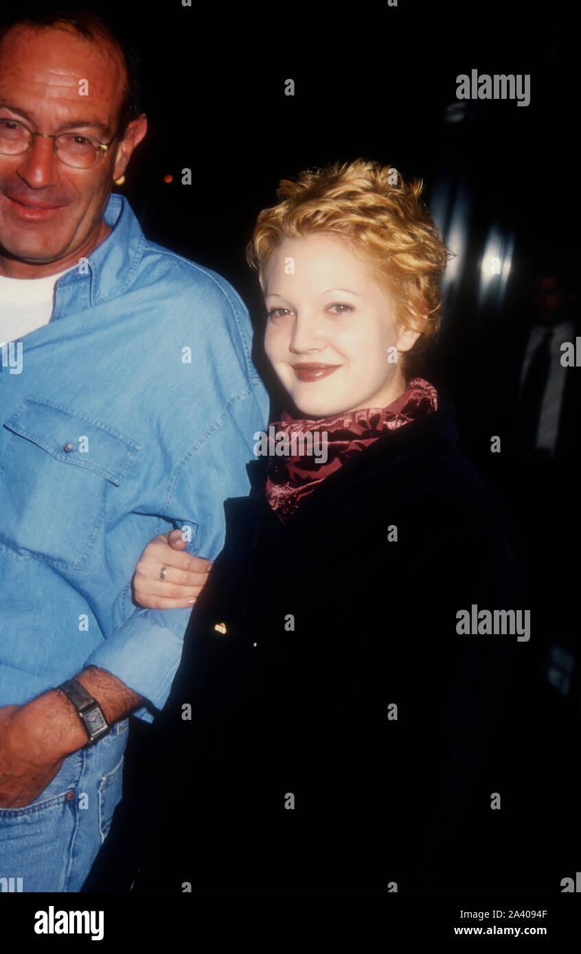 Los Angeles, California, USA 1st February 1995 Actress Drew Barrymore ...