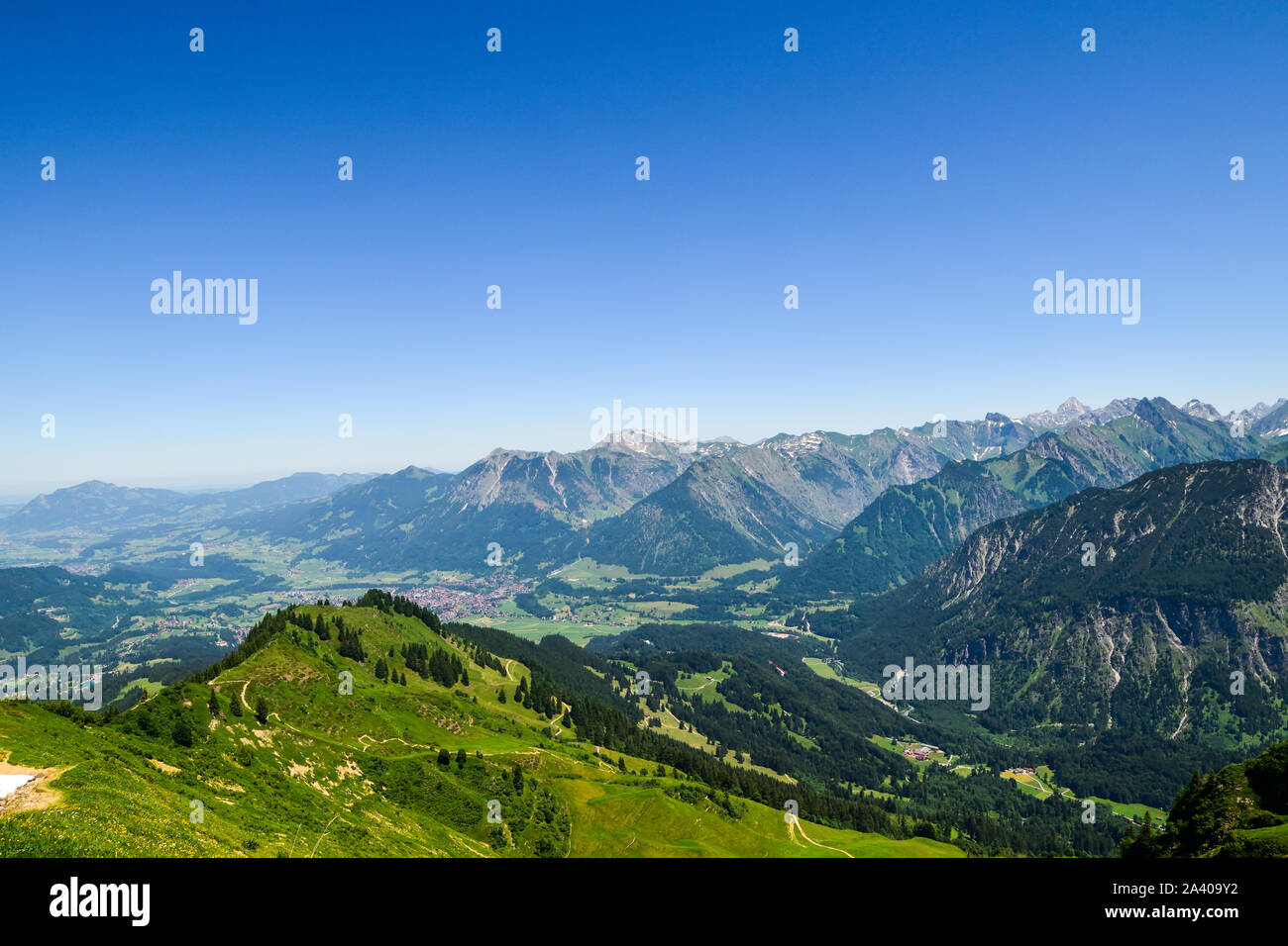 Oberstdorf village hi-res stock photography and images - Alamy