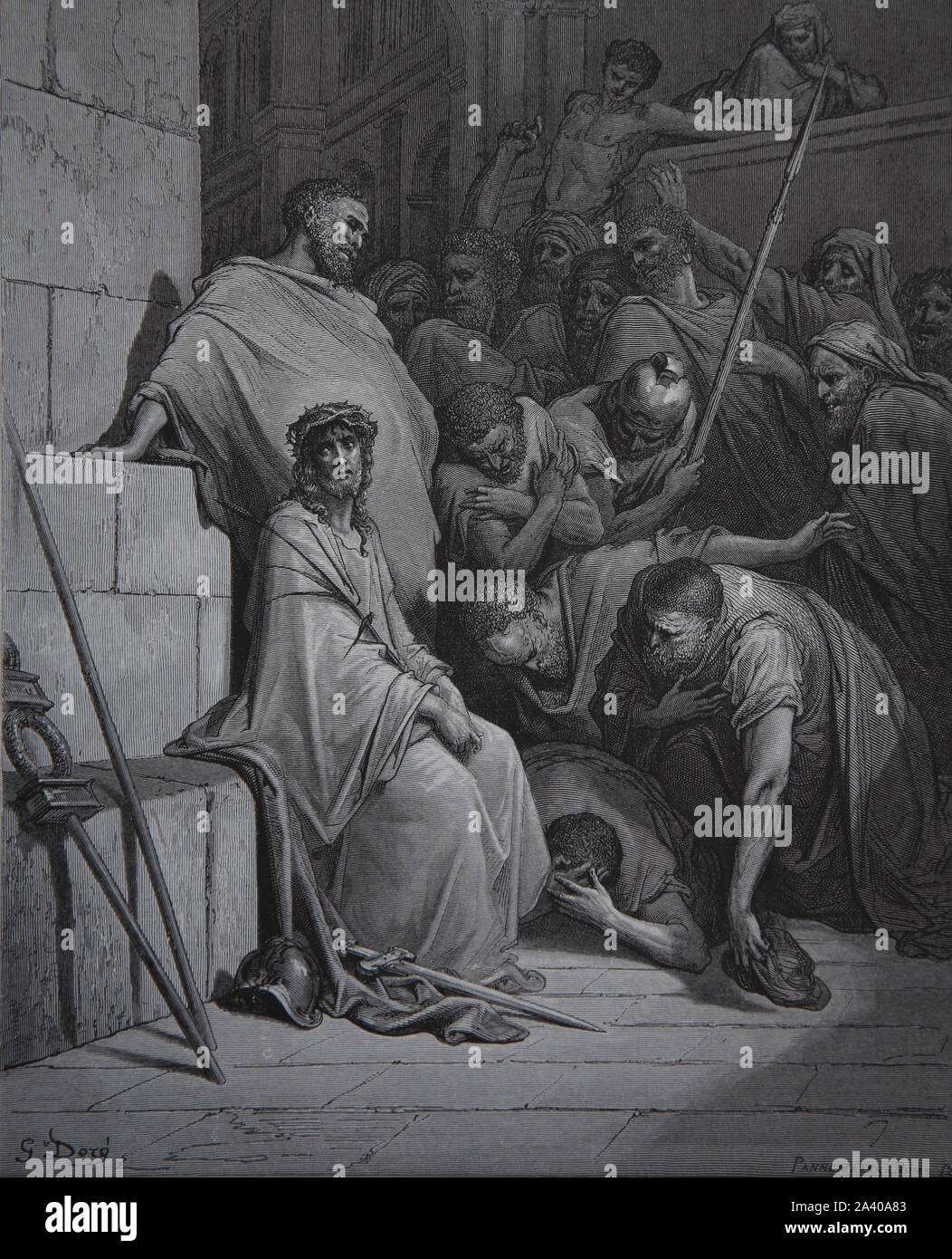 Black jesus christ robe hi-res stock photography and images - Alamy