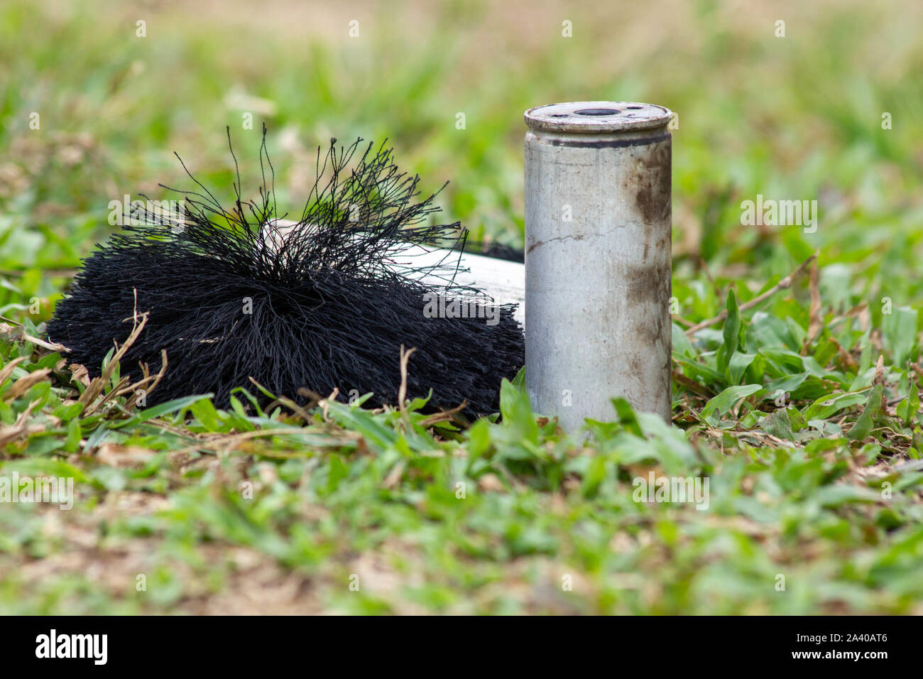 tear gas bullets Stock Photo - Alamy