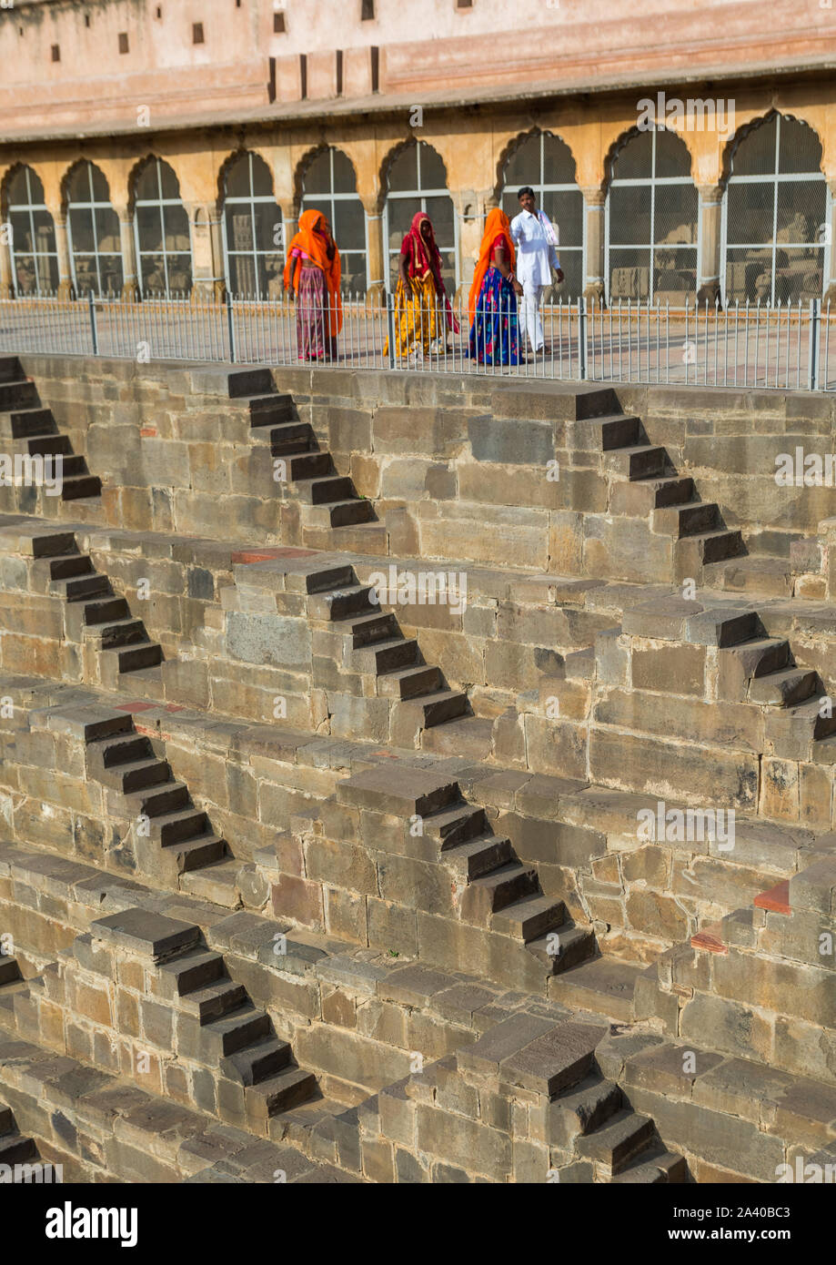 Rajasthani step well hi-res stock photography and images - Alamy