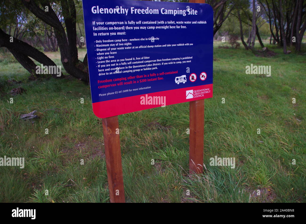 Freedom camping site new zealand hi-res stock photography and images ...