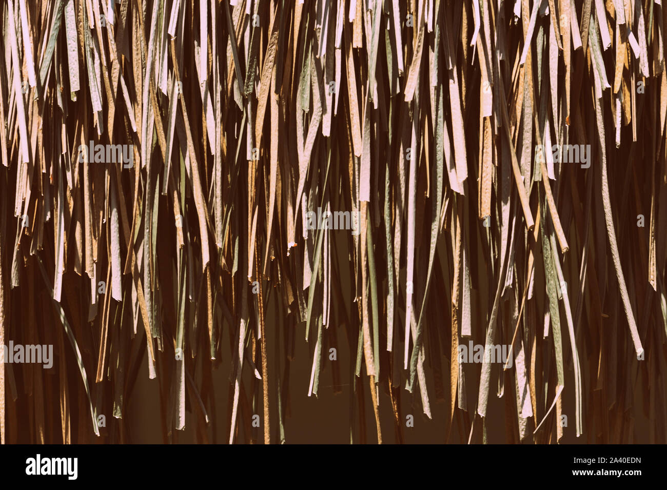 Palm roof texture close up. Retro style tropical background Stock Photo ...