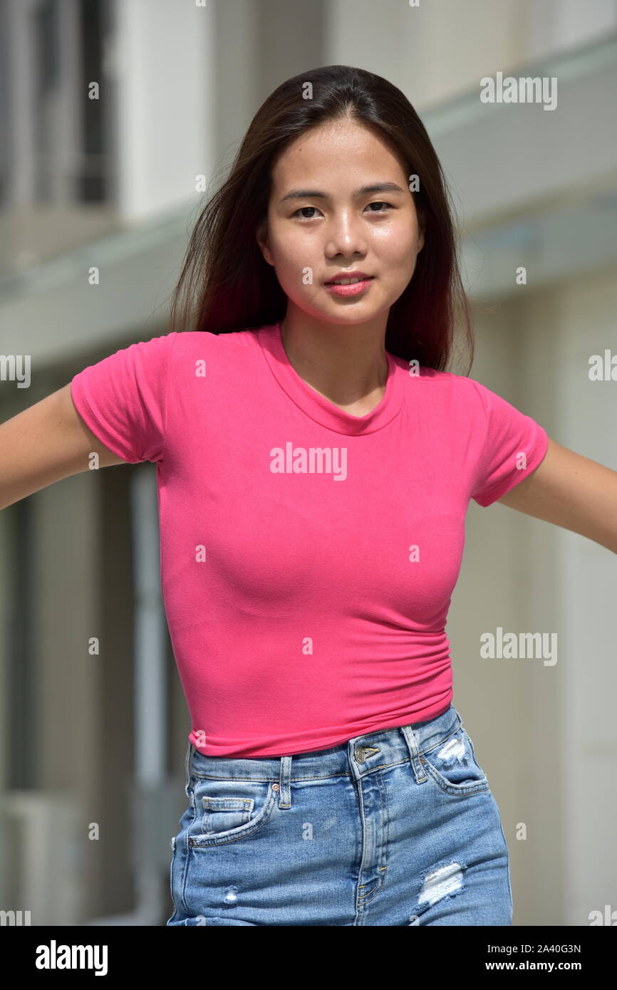Thin Diverse Person Stock Photo - Alamy