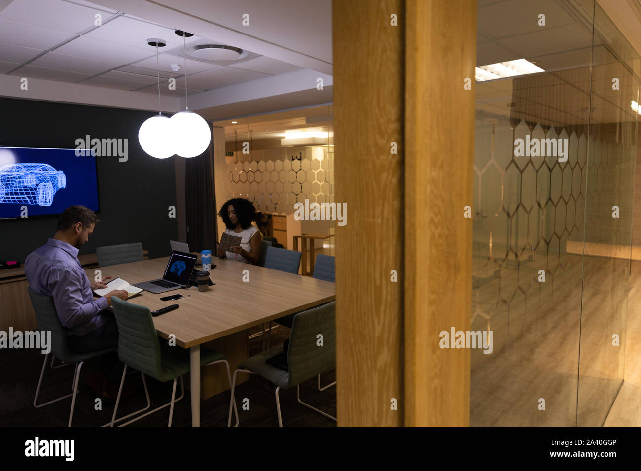 Young professionals in modern hi-res stock photography and images - Alamy