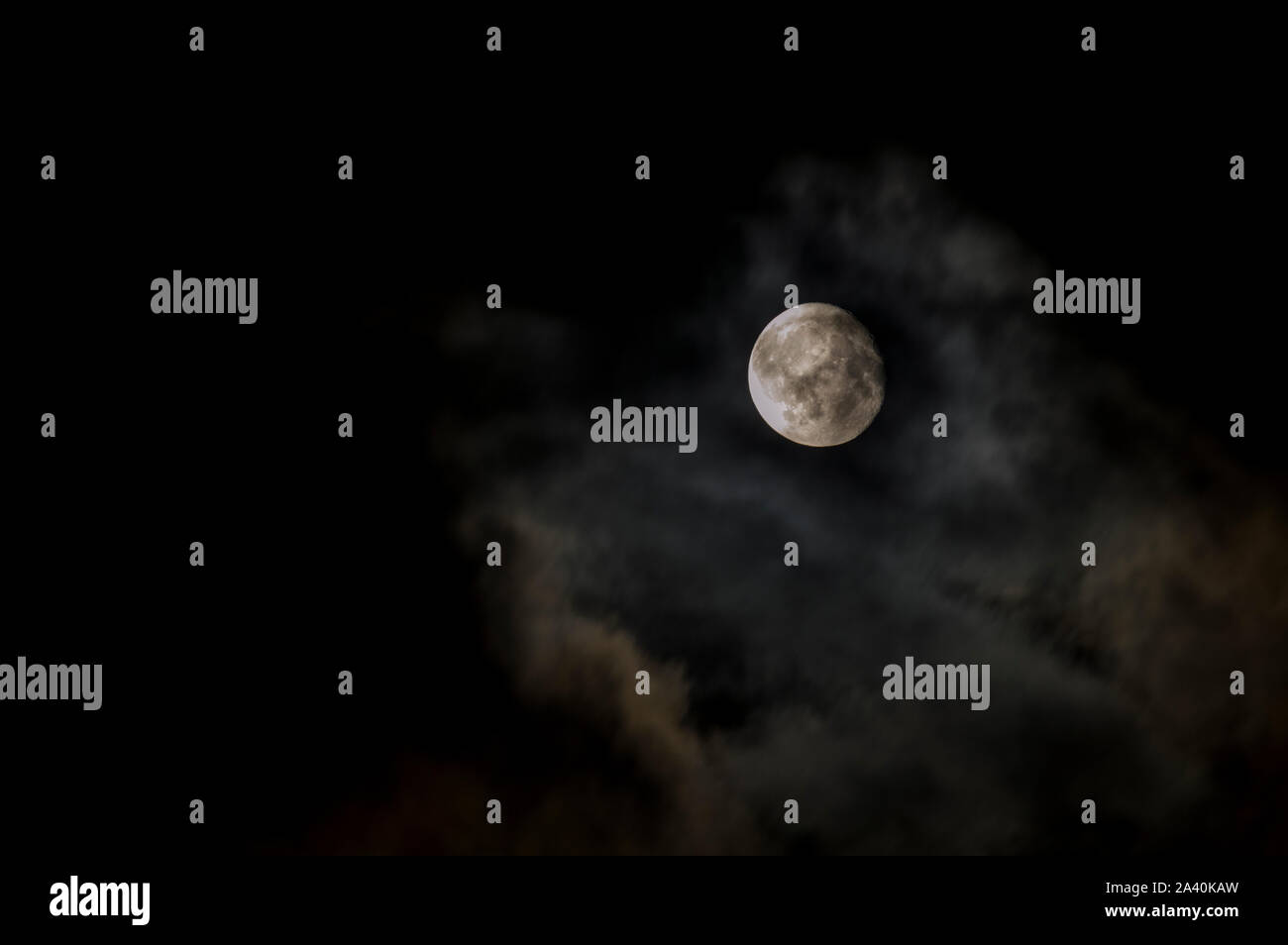 Dark Clouds Under Moon High Resolution Stock Photography and Images - Alamy