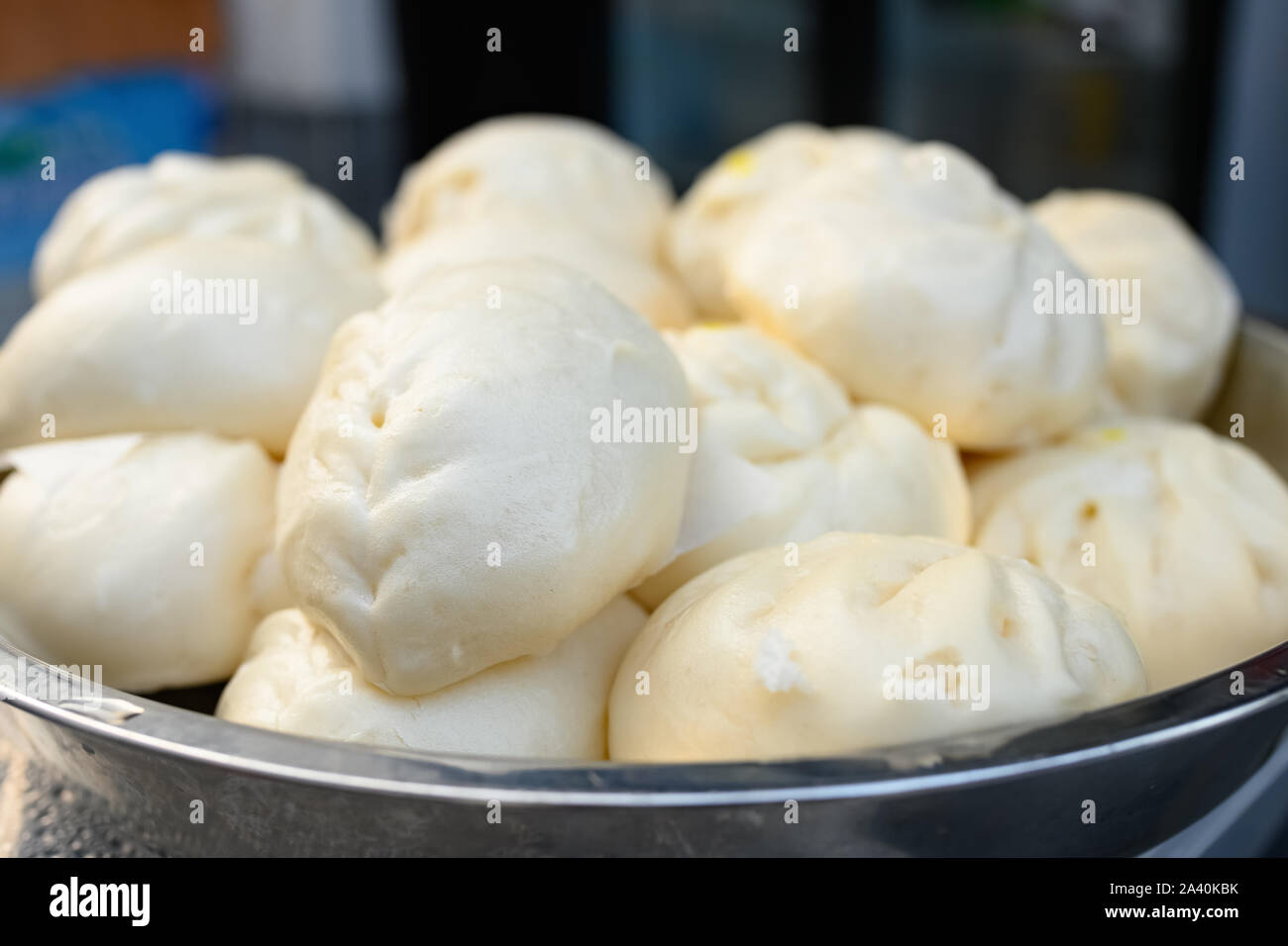traditional Chinese bun in a pot Stock Photo - Alamy