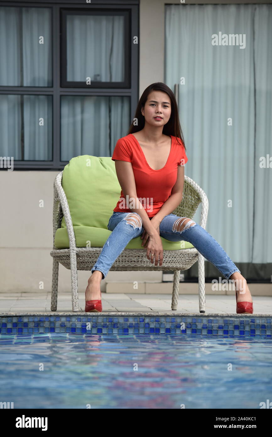 Filipino woman home hi-res stock photography and images - Alamy