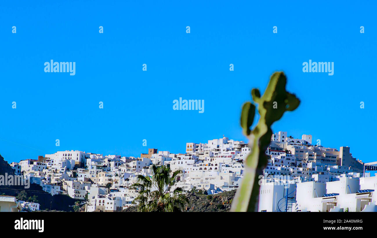 The Old Town of Mojacar Pueblo Stock Photo - Alamy
