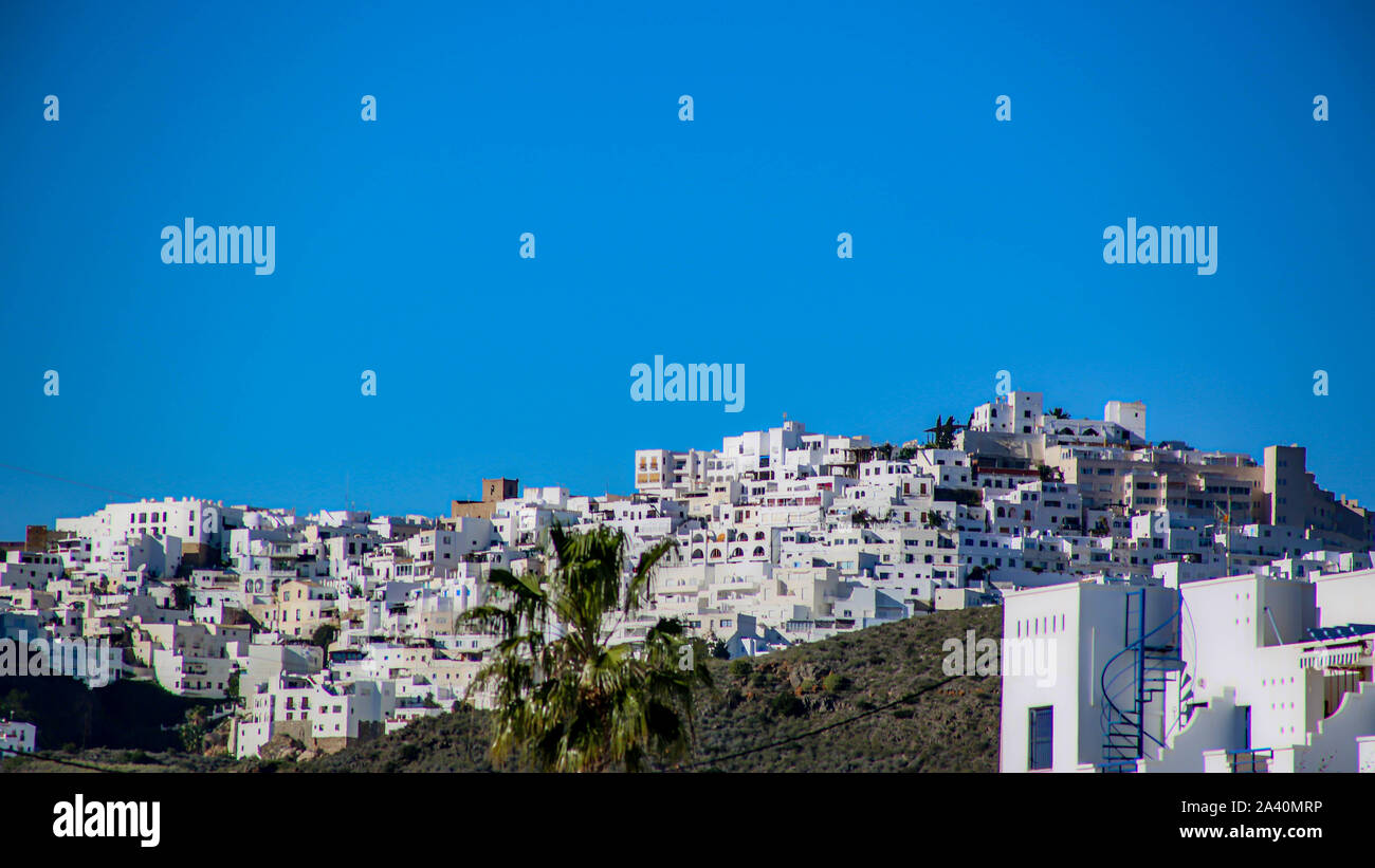The Old Town of Mojacar Pueblo Stock Photo - Alamy