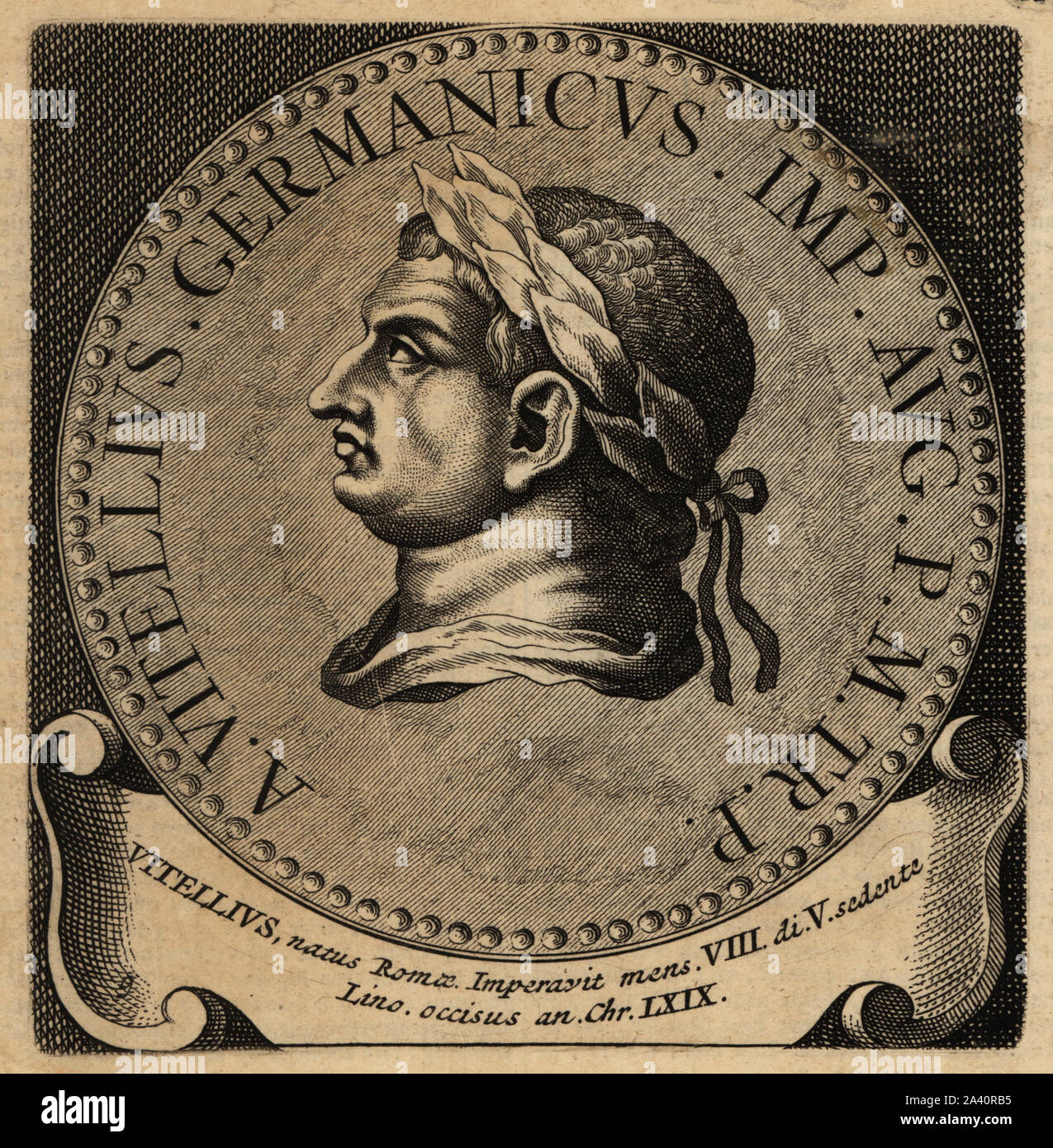 Emperor vitellius coin hi-res stock photography and images - Alamy