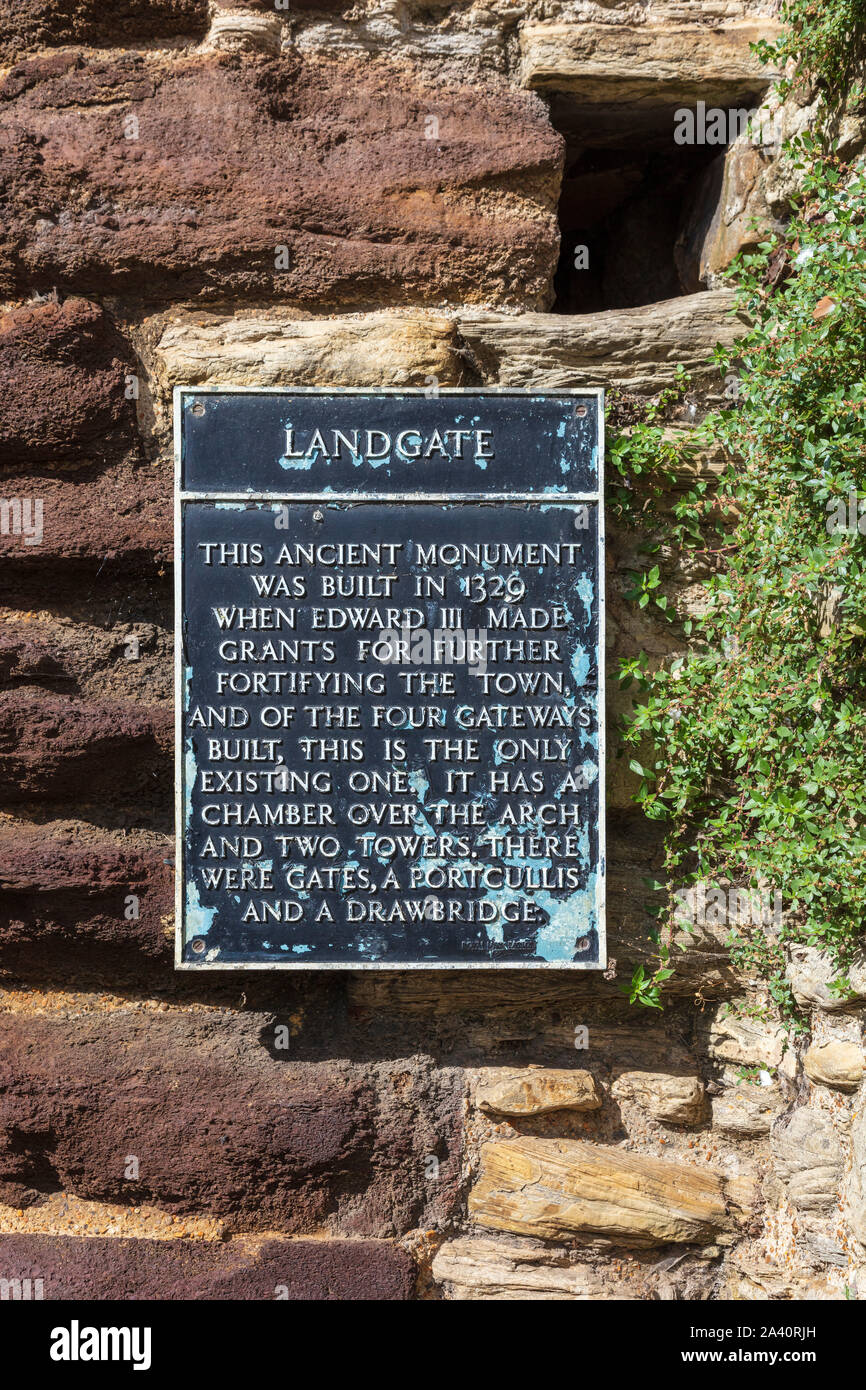 Landgate sign hi-res stock photography and images - Alamy