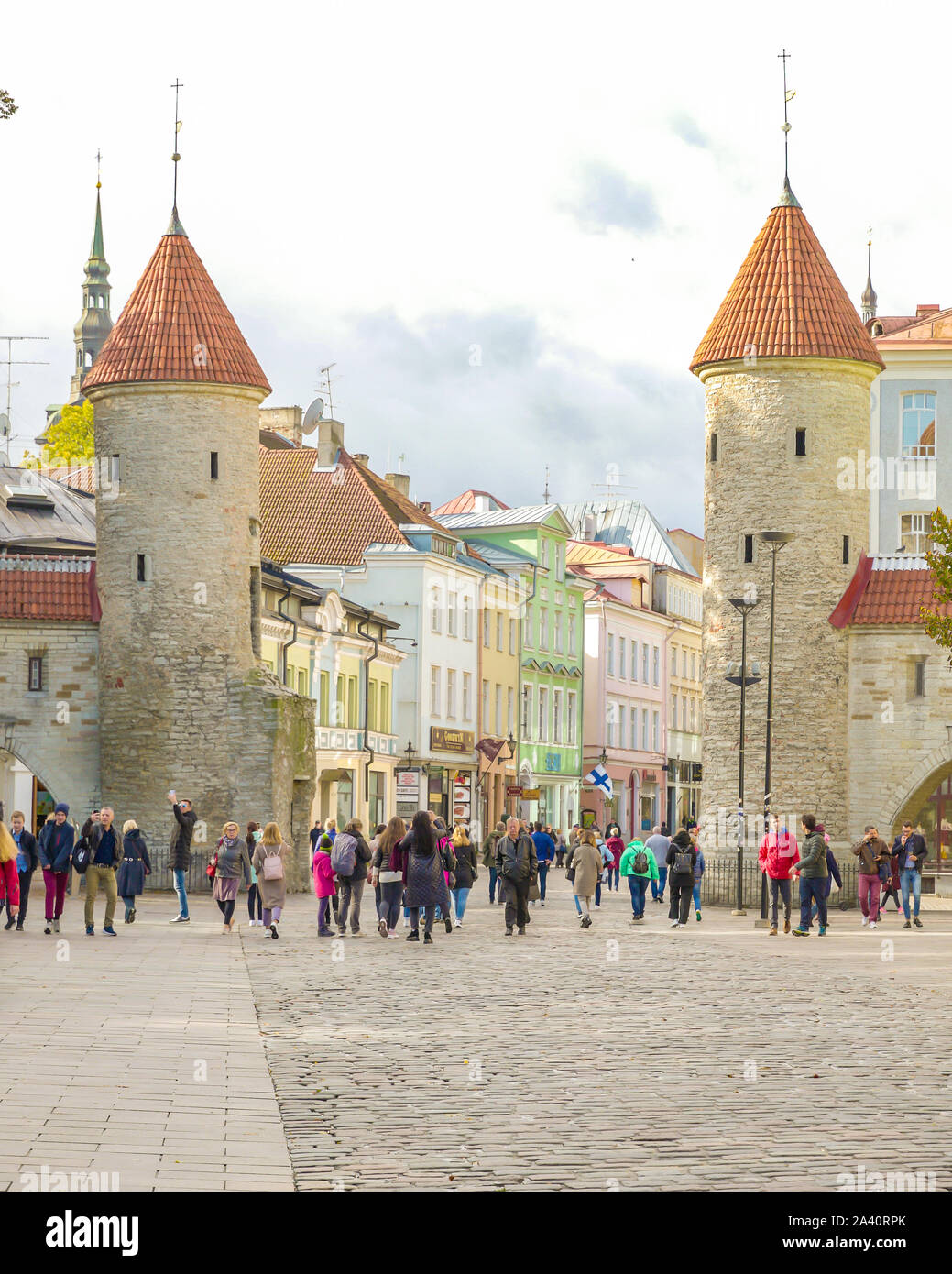 Viru gate tower tallinn estonia hi-res stock photography and images - Alamy