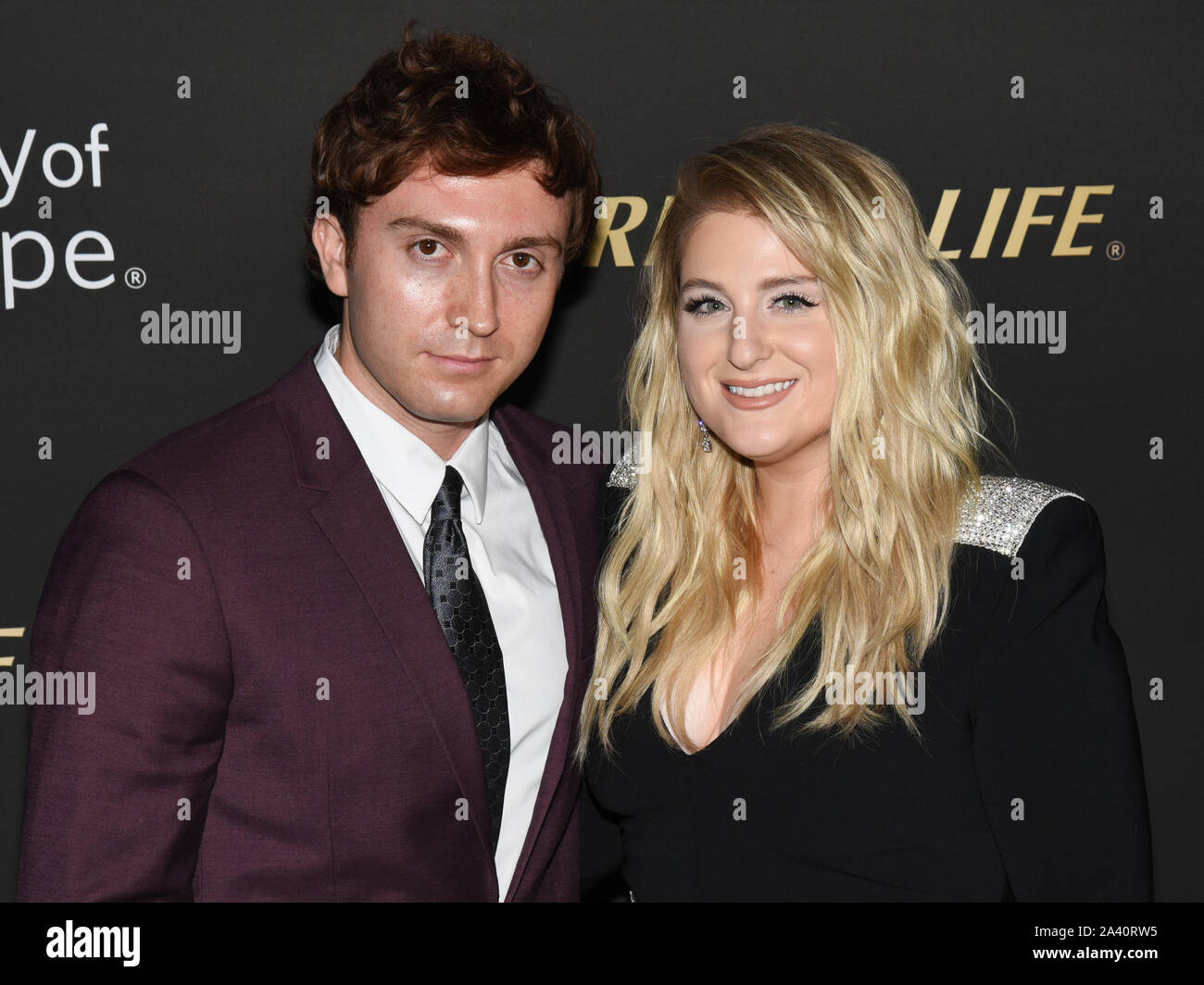 Meghan trainor daryl sabara 2019 hi-res stock photography and images ...