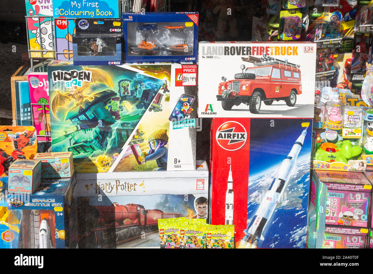Toys window display small independent traditional Toy Shop, Melksham ...