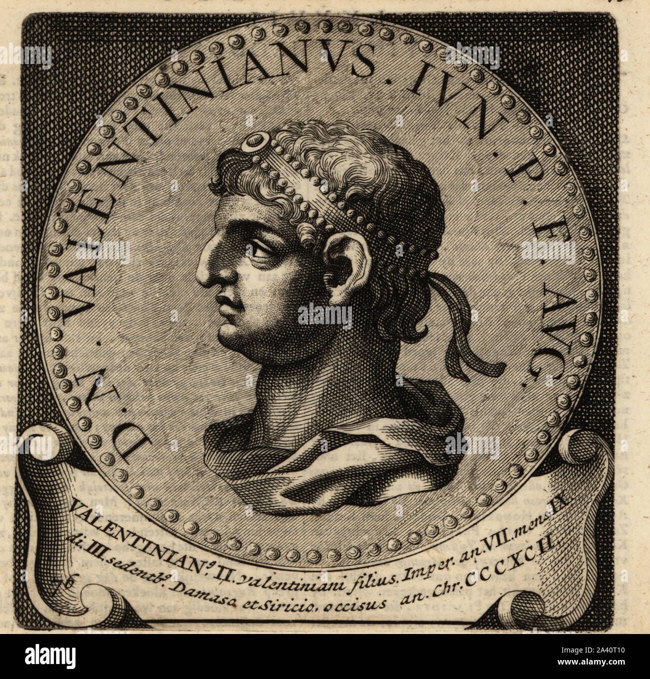 Roman emperor valentinian ii hi-res stock photography and images - Alamy