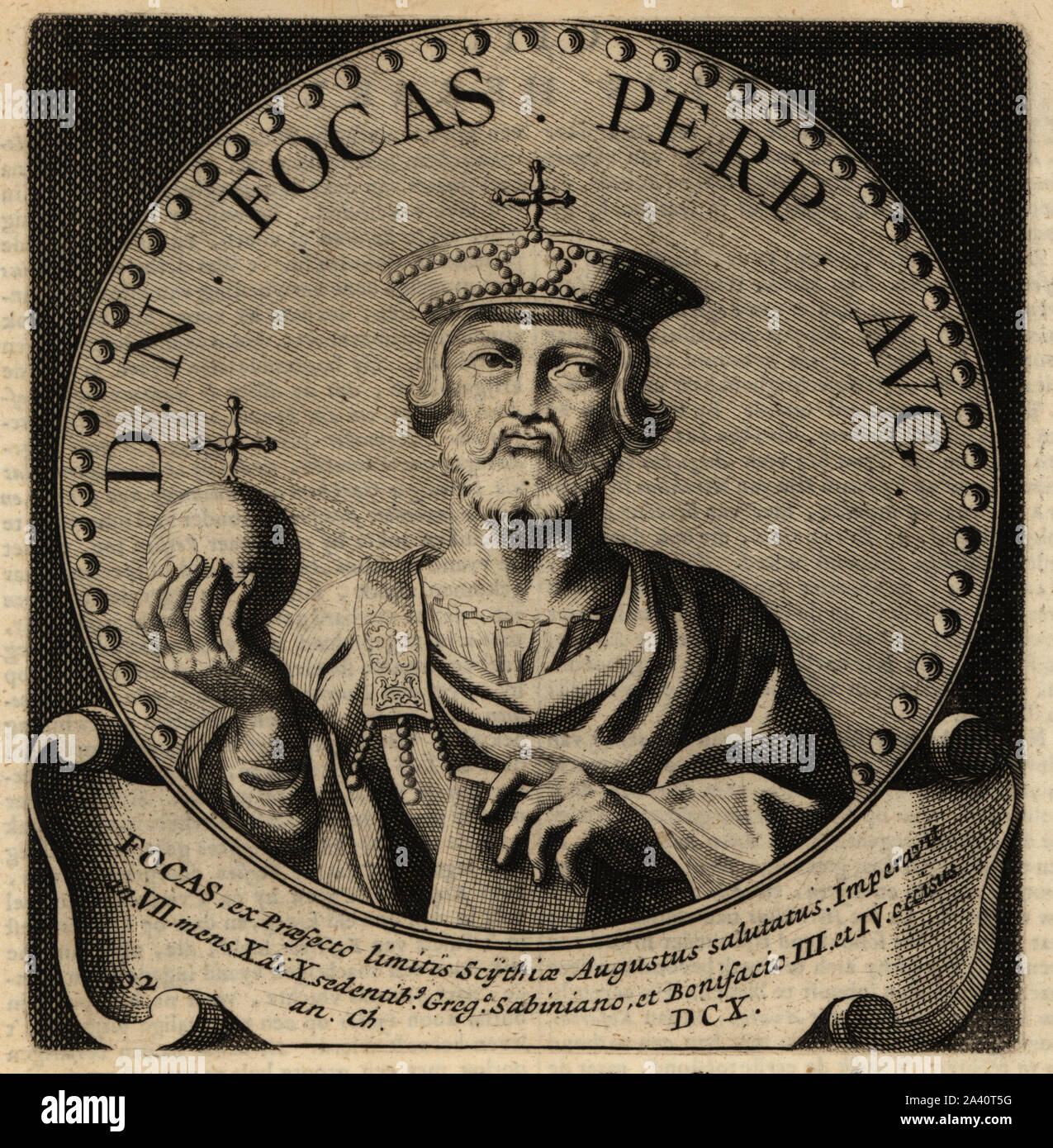 Byzantine emperor phocas hi-res stock photography and images - Alamy