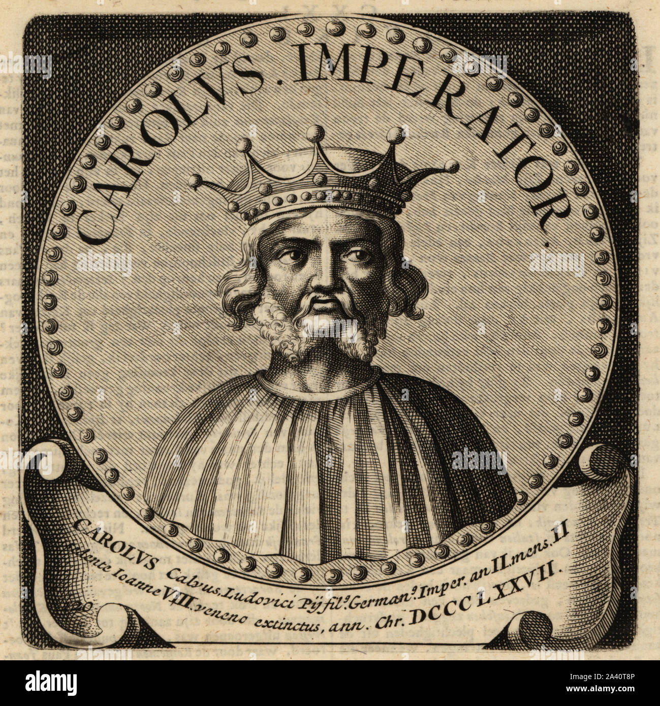 Charles the bald coin hi-res stock photography and images - Alamy